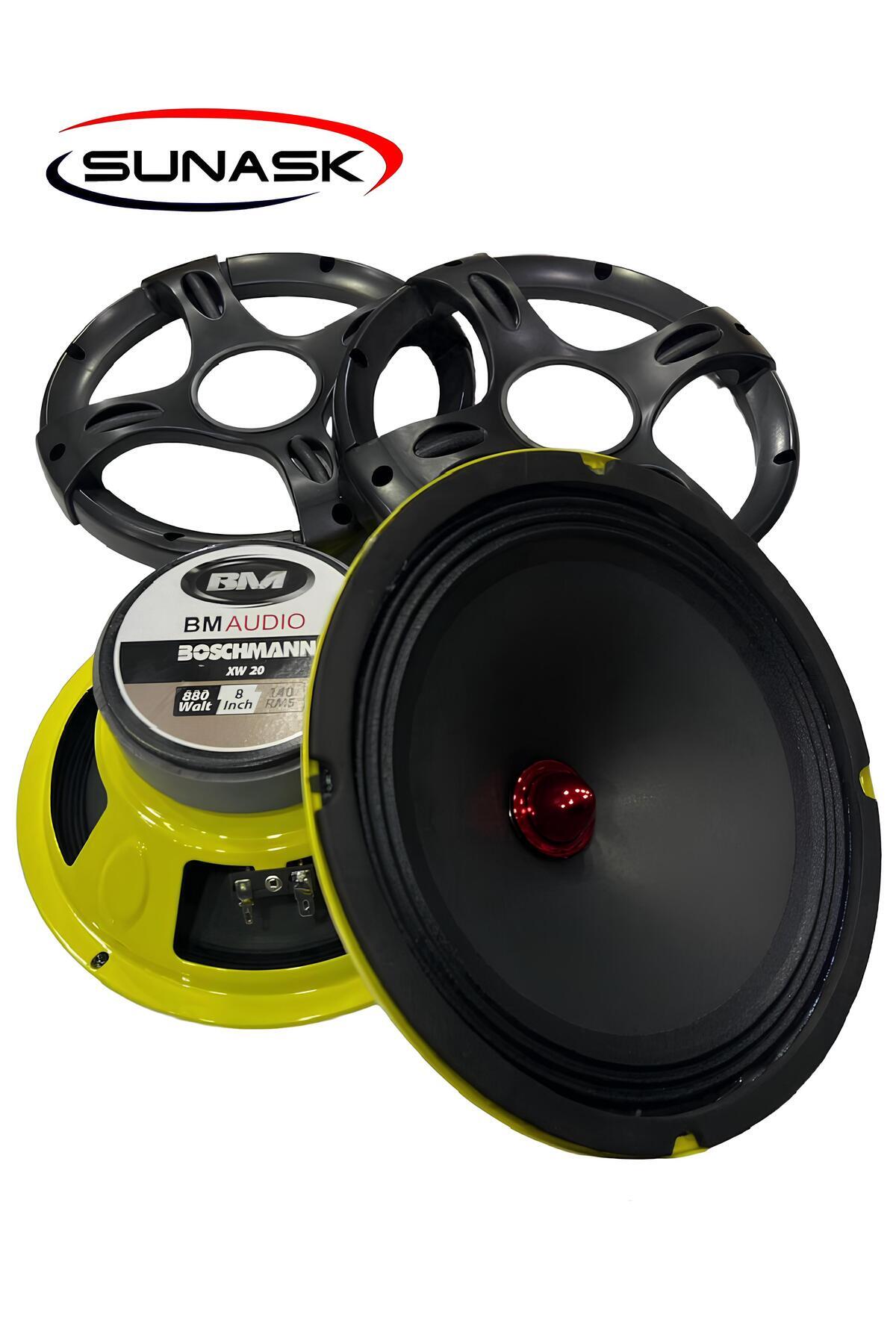 Sunask Bm Audio Boschmann Ads 1150 Watt 155 Rms 20 Cm Midrange Hoparlör 2 Adet Fiyatı, Yorumları ...