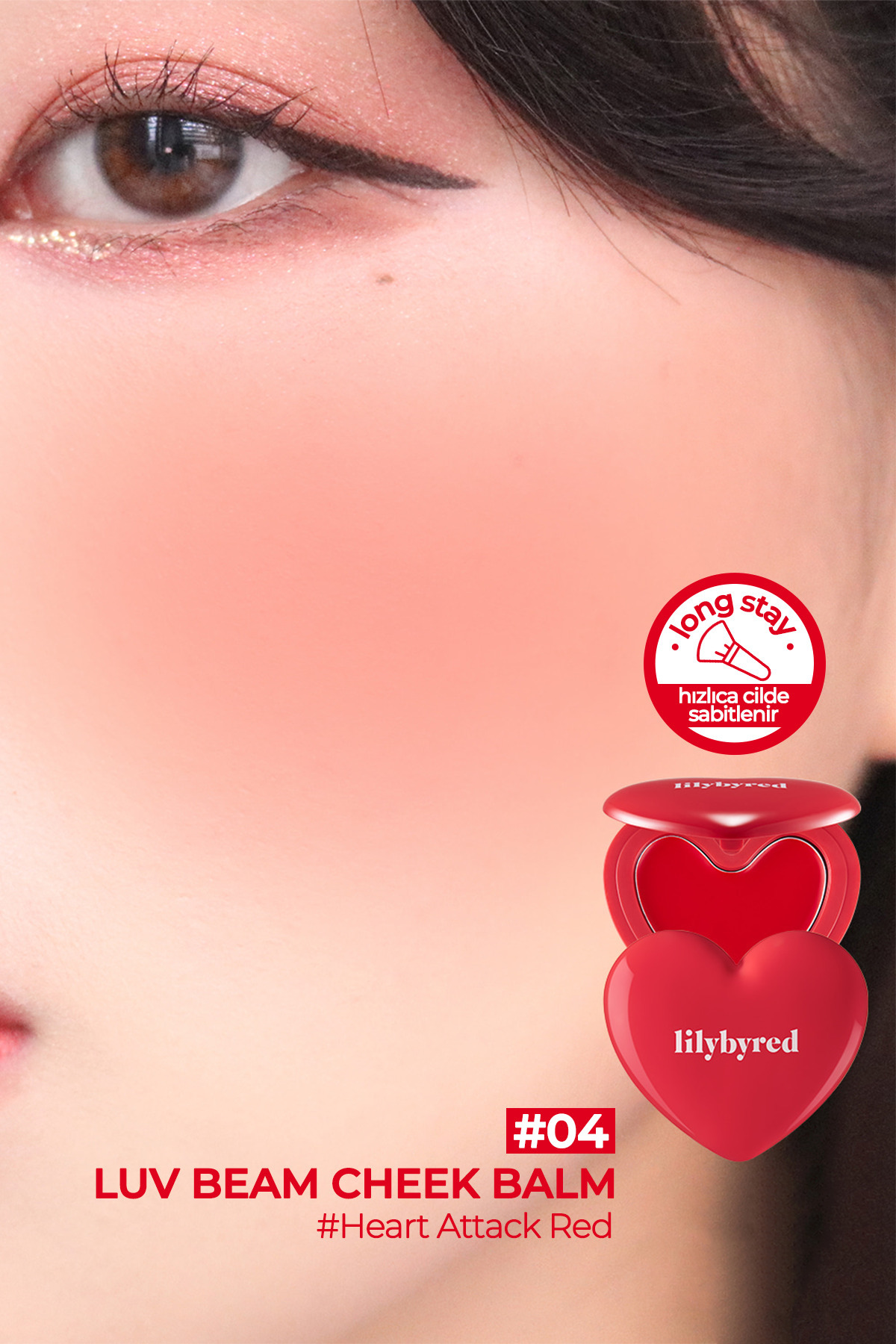 lilybyred Doğal Görünümlü Krem Allık lilybyred Luv Beam Cheek Balm ...