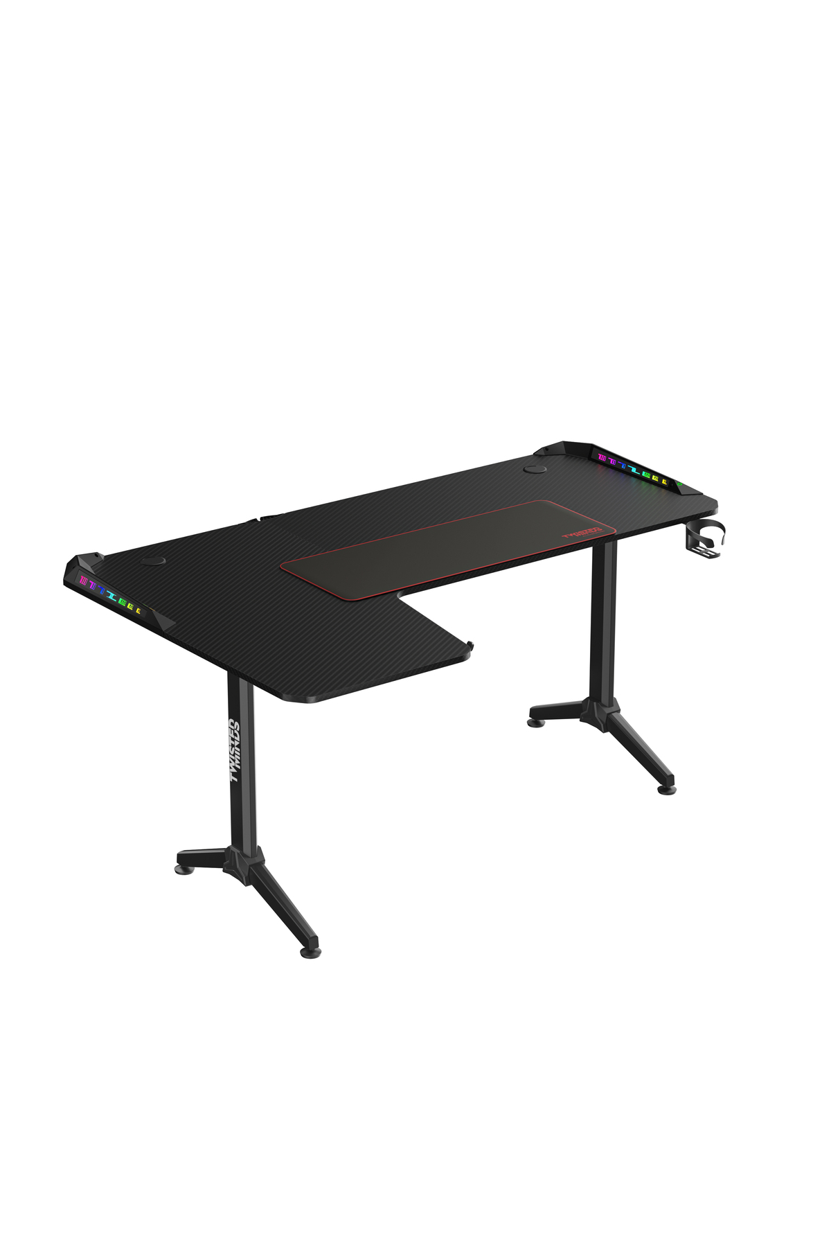 Twisted Minds WARRIOR TM-Y-LB-RGB L DESIGN SİYAH OYUNCU MASASI - SOL ...