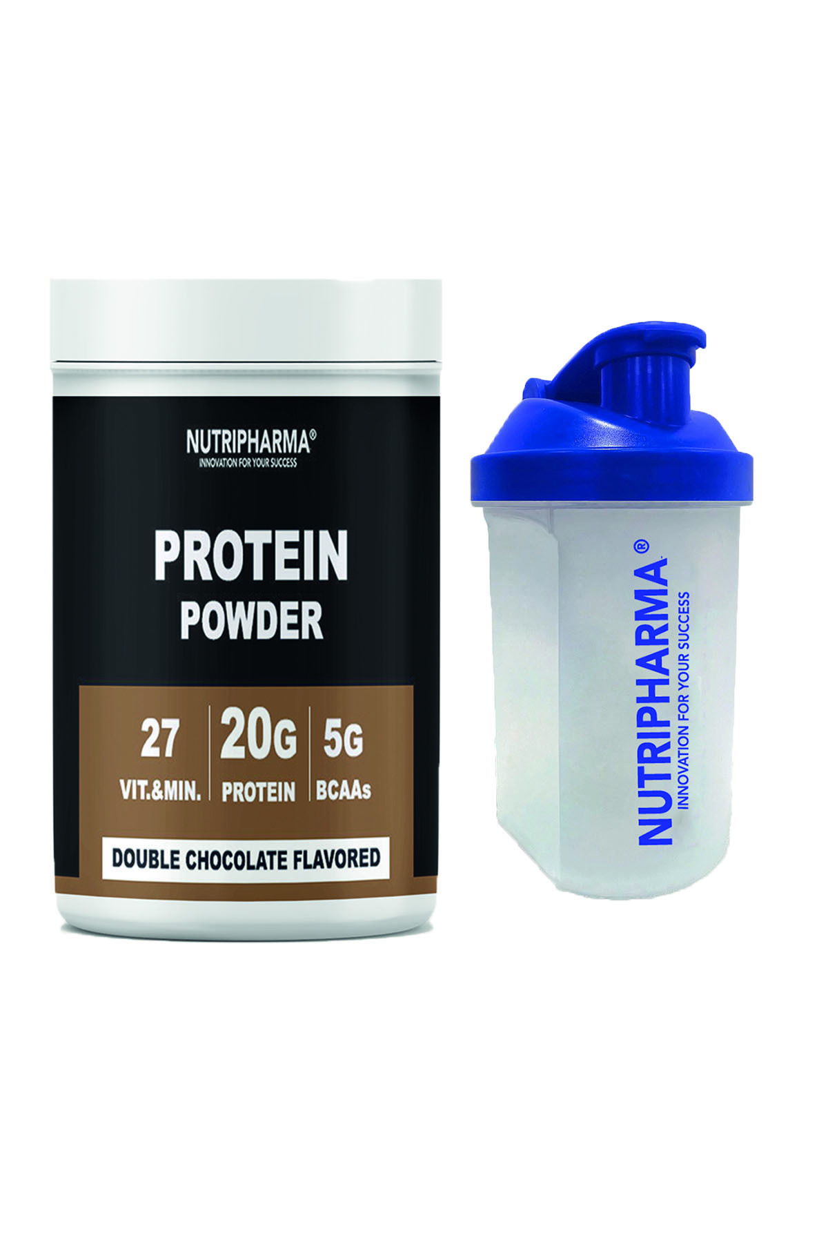 NUTRIPHARMA Protein Tozu, 464 g, 16 servis, Shaker Hediye Fiyatı ...