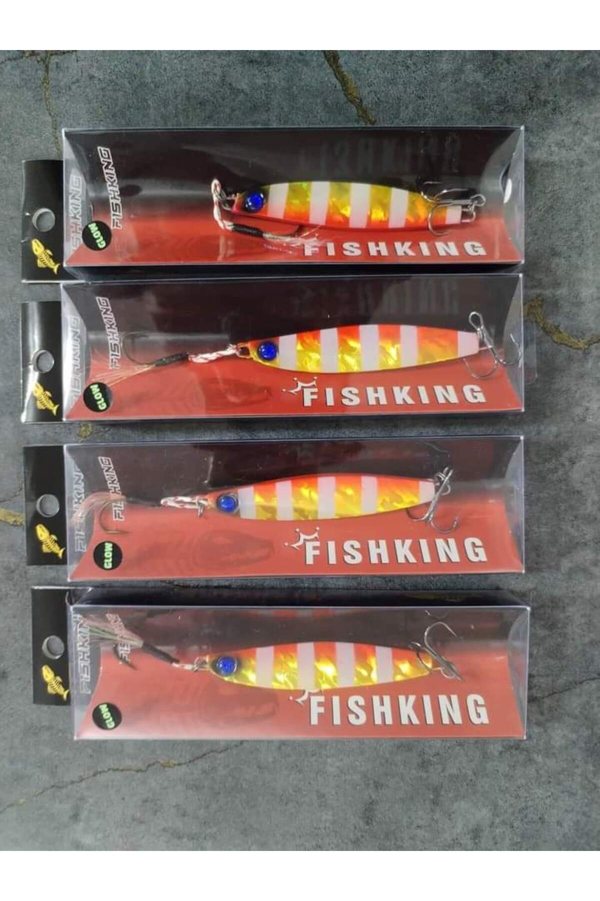 Fish 50 GRAM ZEBRA GLOW 4 LÜ JİG SET Fiyatı, Yorumları - Trendyol
