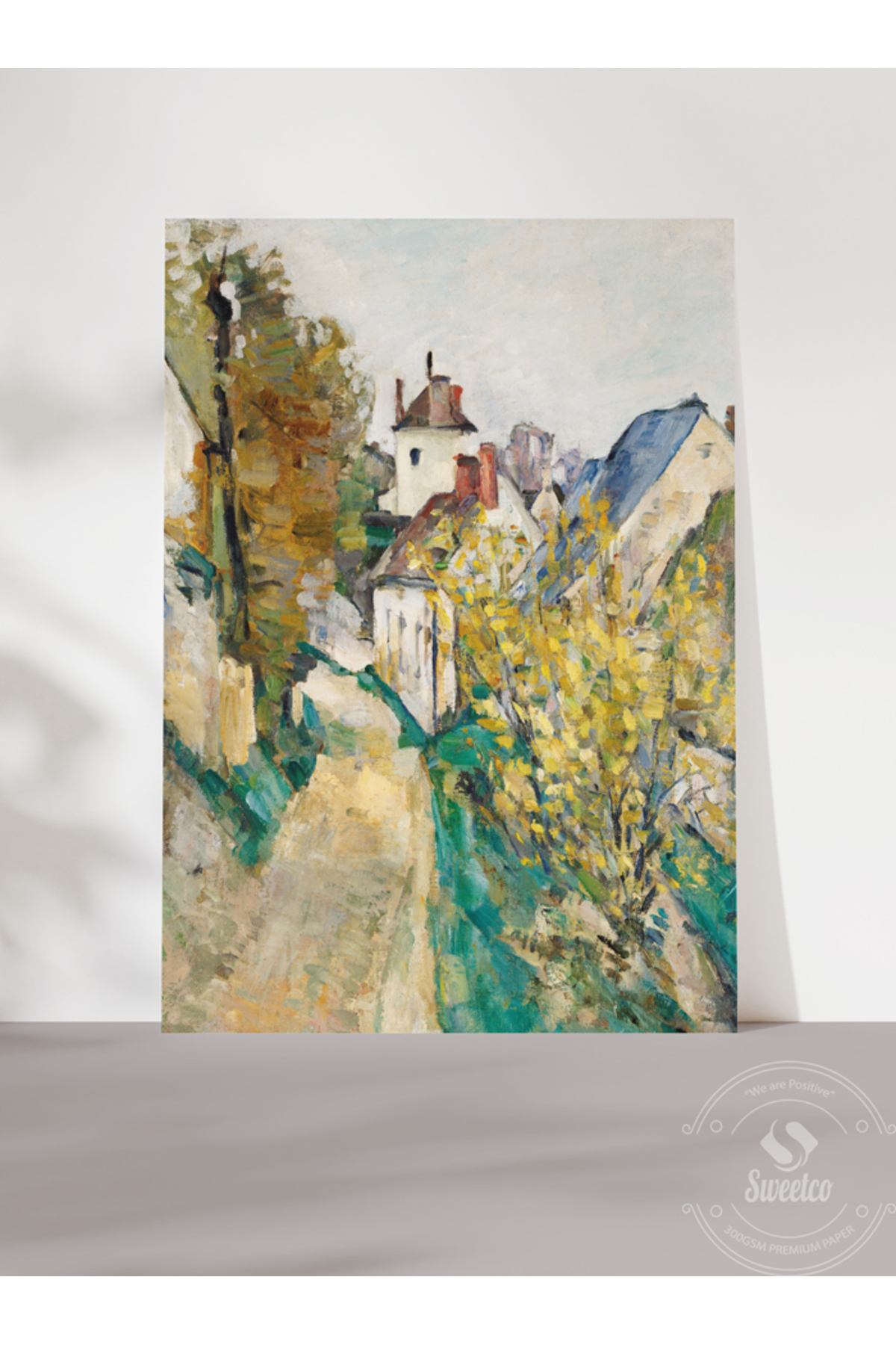 Sweetco The House by Paul Cézanne Çerçevesiz Poster | Sanat Art Ressam ...