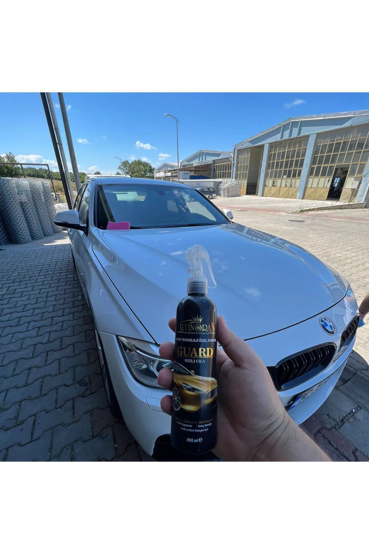 Altınoran Altın Oran Titanium Seramik Katkılı Wax Krem Cila 100 + Guard Auto Hızlı Cila 250 ML ...