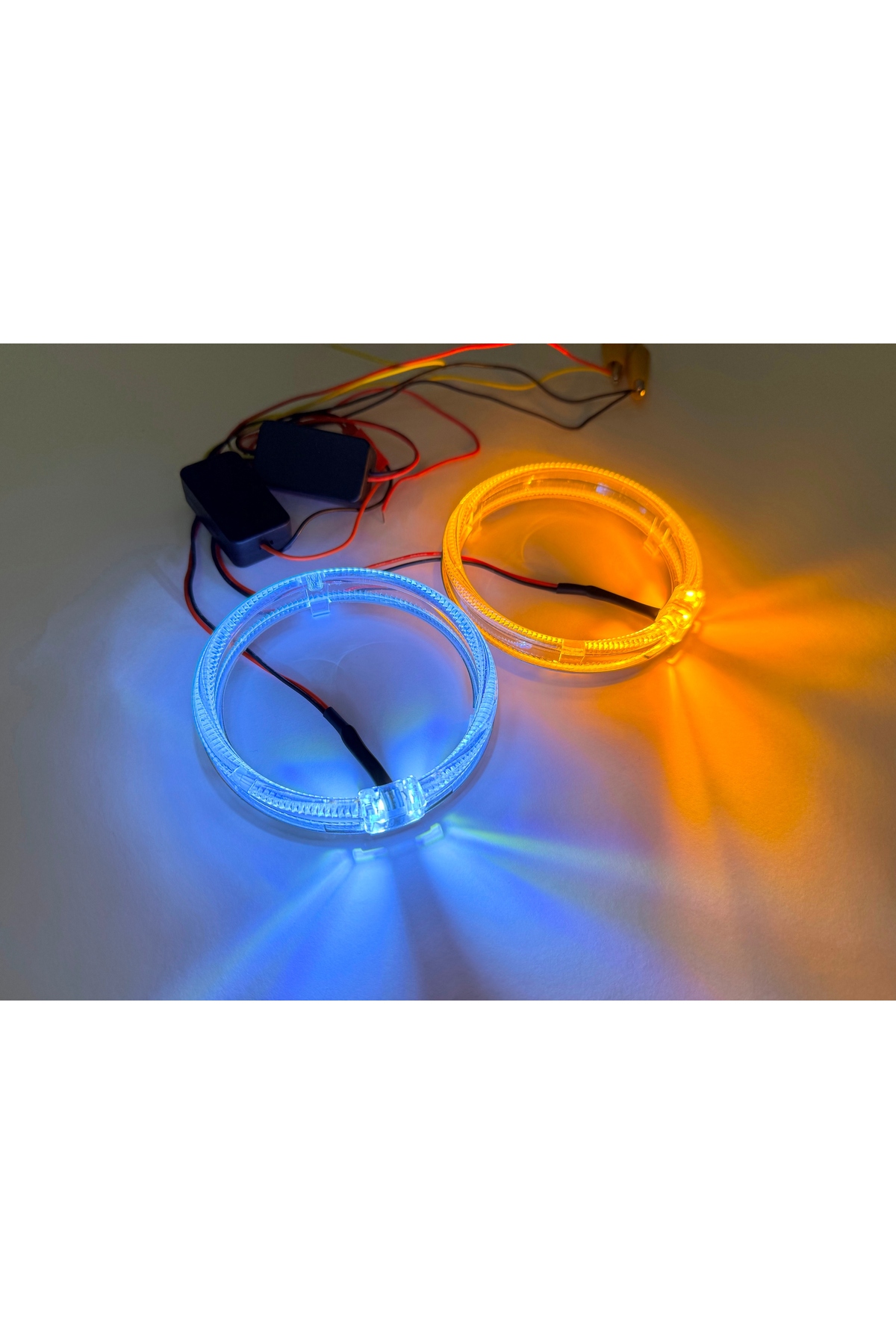 Sistem Led Market Angel Halka CREE Chipset 95mm Beyaz Turuncu Sinyal ...