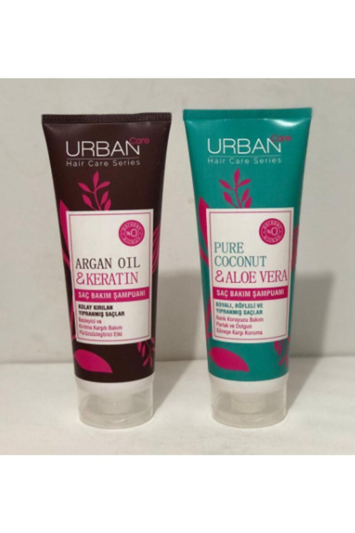 Urban Care Urban Argan Oıl & Keratin Şampuan 250 Ml +Urban Pure Coconut ...