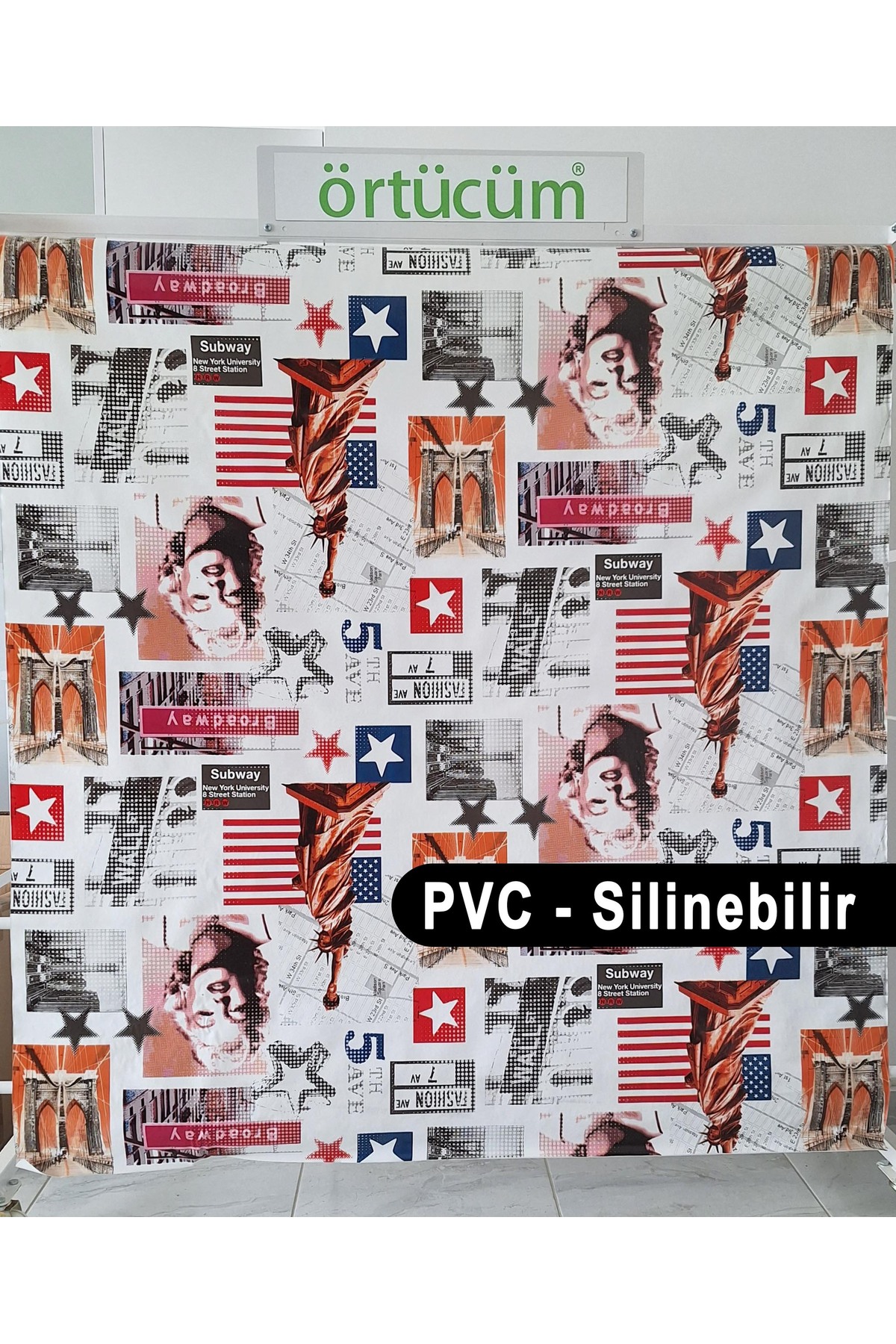 Örtücüm Pvc Muşamba Mutfak Masa Örtüsü Elyaflı Silinebilir Leke Tutmaz ...