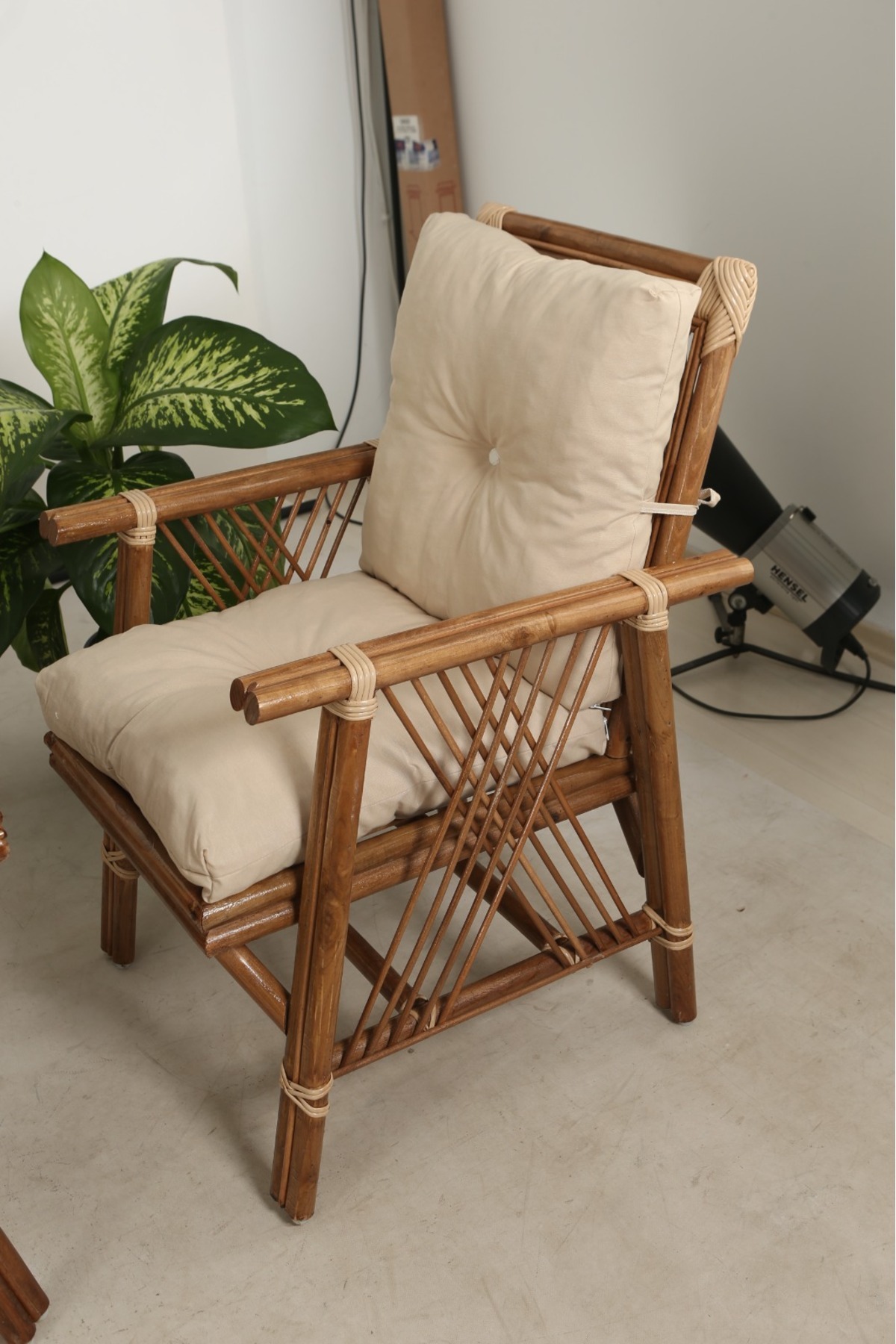 DEKORZADE 4 Kişilik Bambu Balkon Bahçe Teras Masa Takımı Fiyatı ...