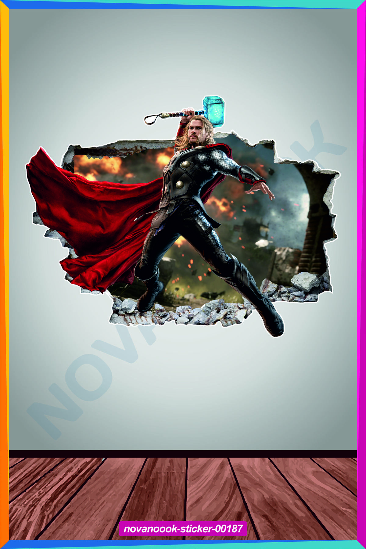 novanoook novanoookAvengers Thor Sticker Etiket (sticker-187) Fiyatı ...
