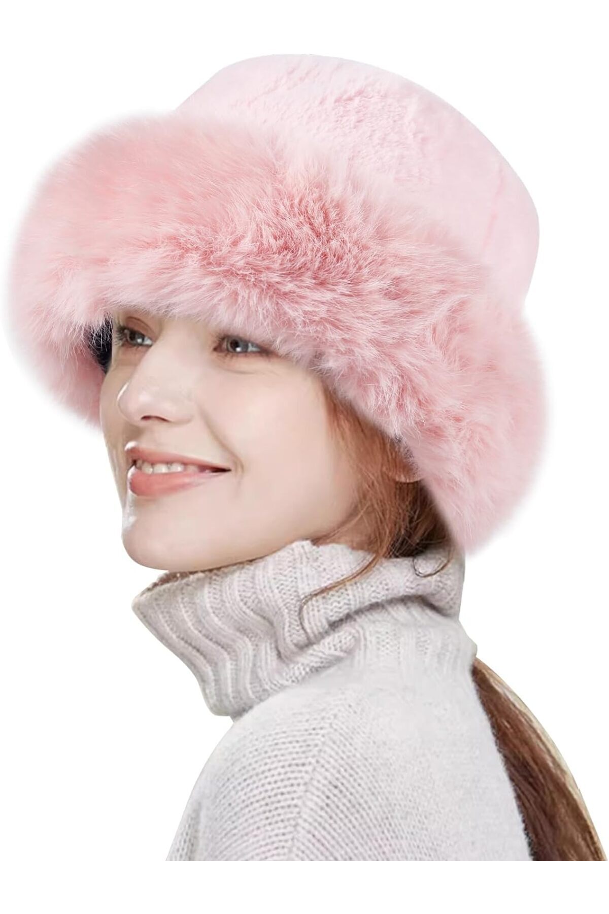 Axesoire 14623 Peluş Pembe Kalpak ŞapkaFiyatı, Yorumları - Trendyol