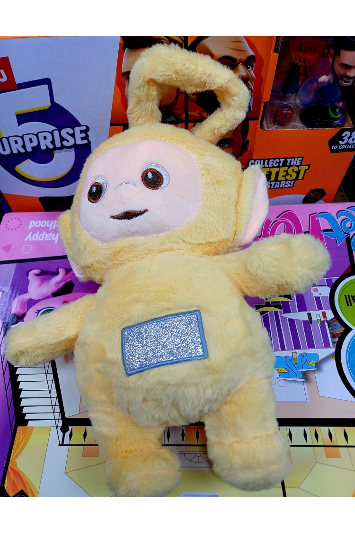 OYUNCAKSAHİLİ Teletabi Laa Laa Peluş Oyuncak Teletubbies La La Anten ...