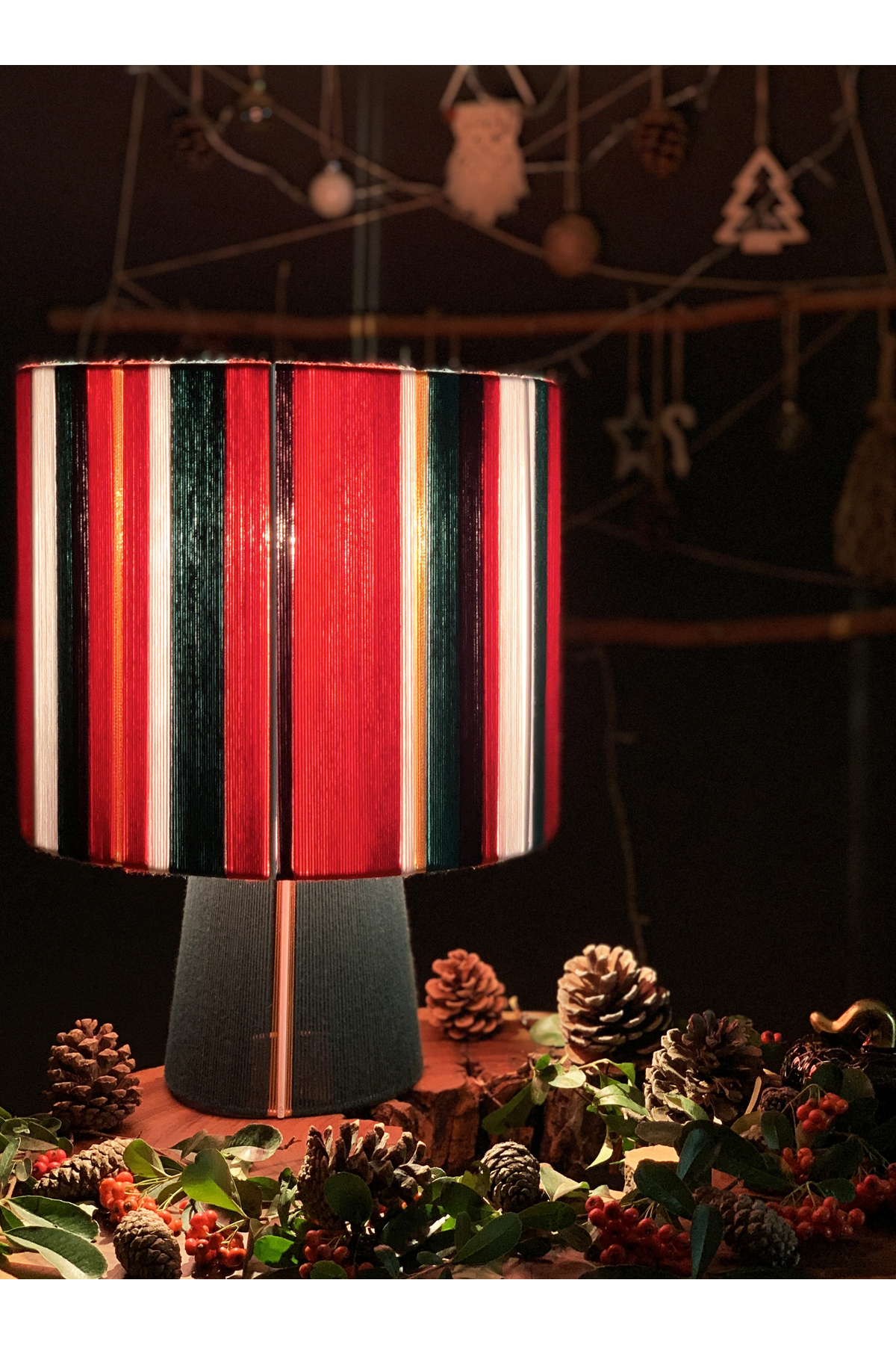 Rop Design ROPLAMP El Yapımı Beyaz Metal İskeletli Abajur Fiyatı ...