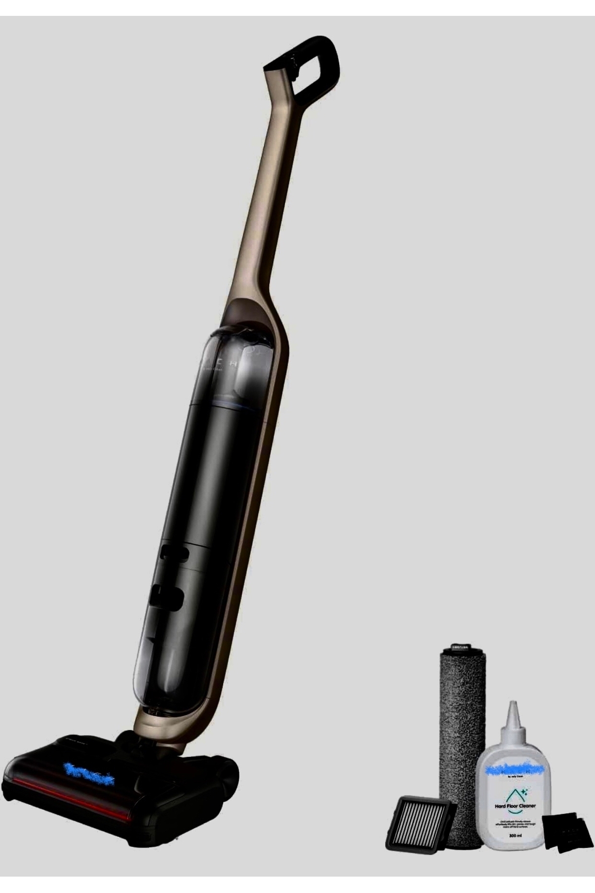 LUPPER 1. Sınıf Kalite Mop Paspas Ultra, Vakumlu Buharlı Şarjlı Üçlü ...