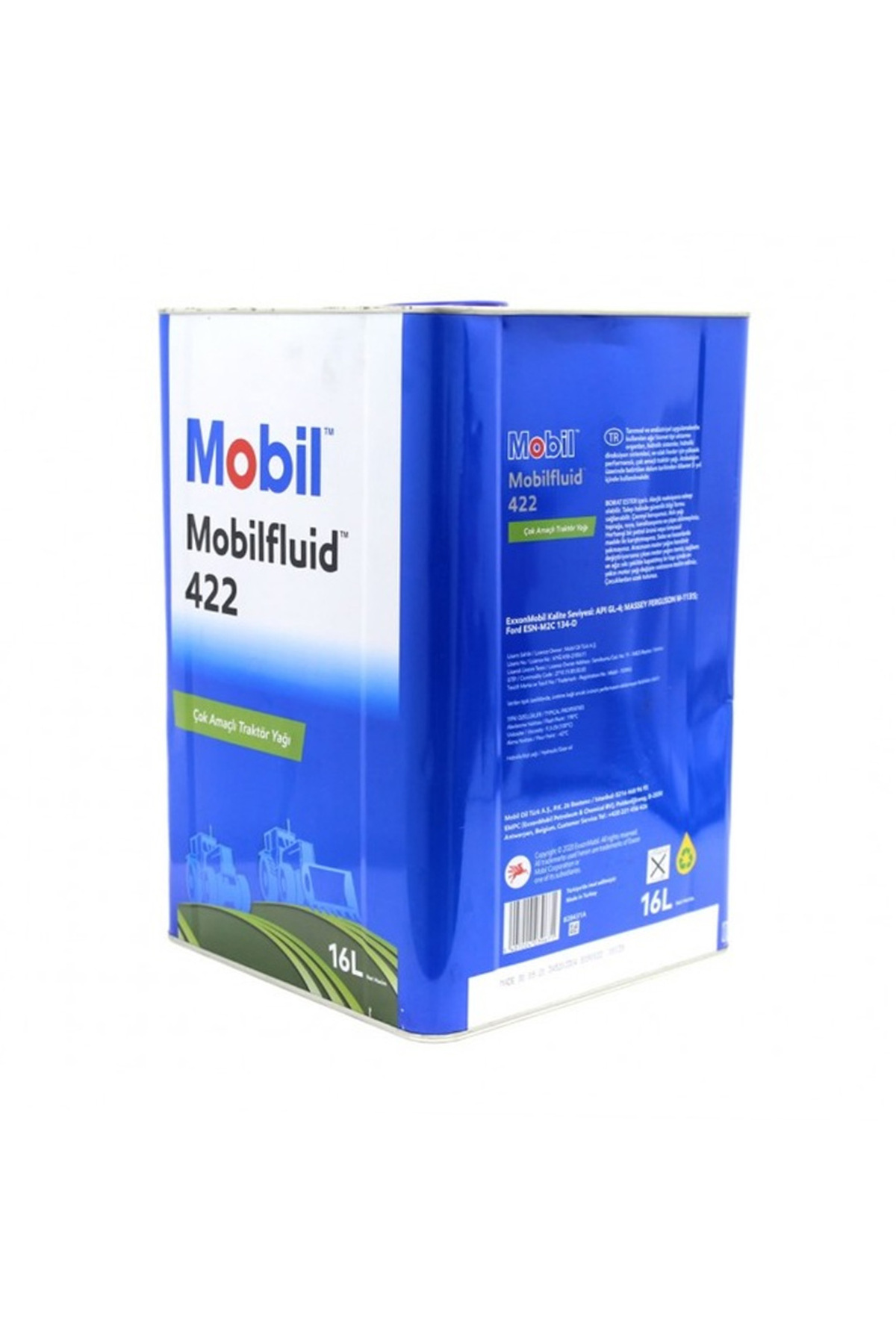 Mobil Fluid 422 Arka Şanzıman Traktör Yağı - 16 Lt - Fiyatı, Yorumları