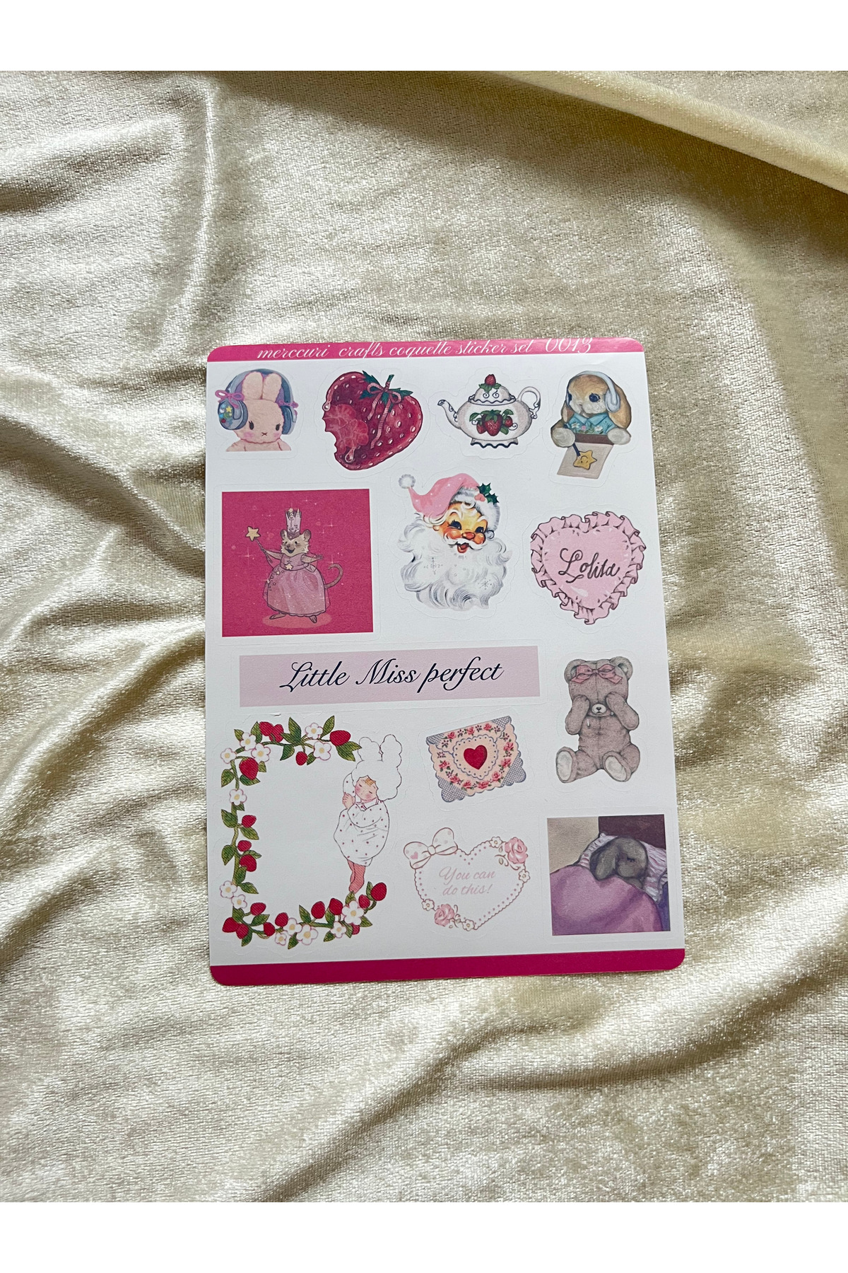 merccuri crafts 5'li Sticker Stargirl 8'li Yapışkanlı Dekoratif Kağıt ...