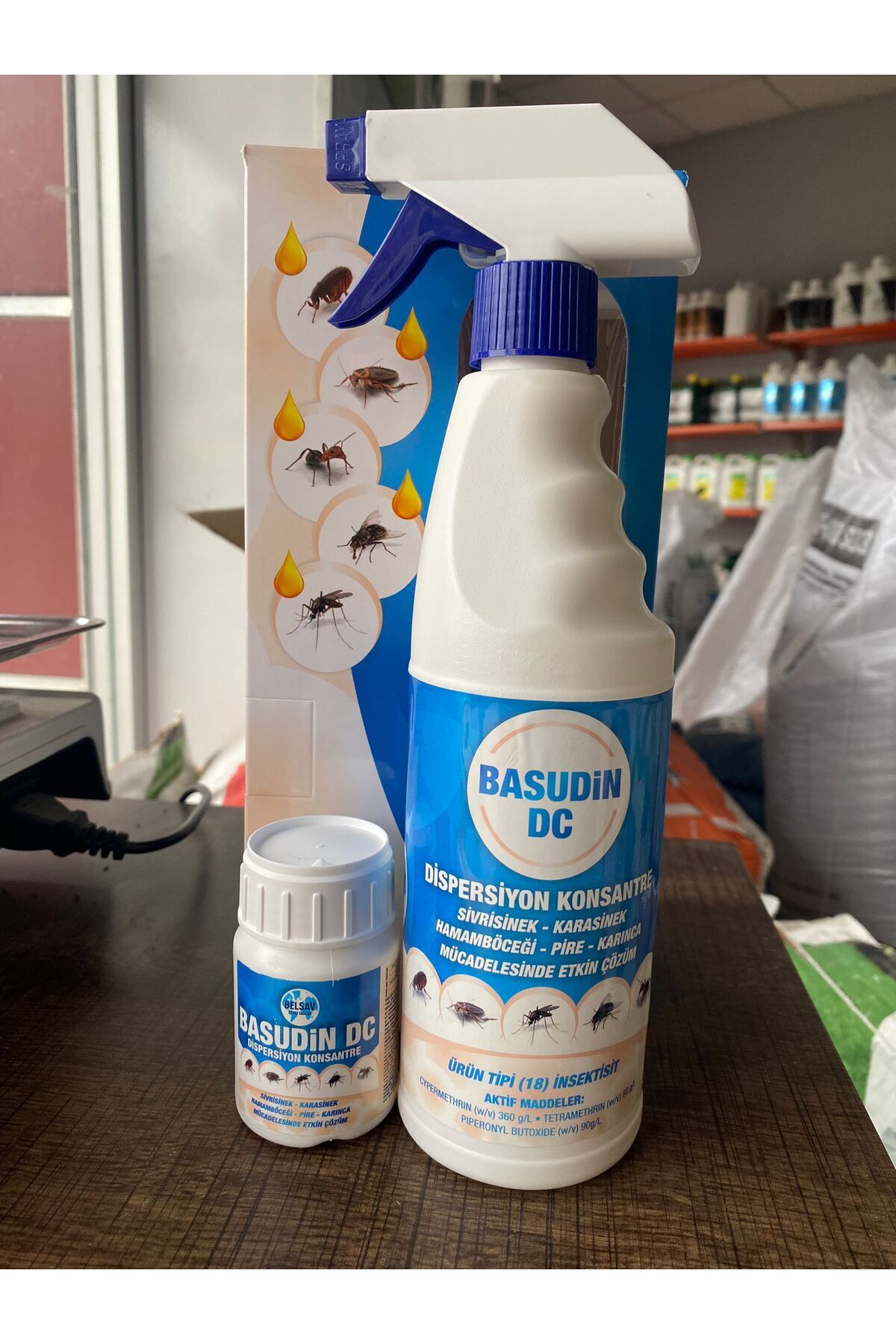 Belsav BASUDİN DC 50ml set (500 ml boş solüsyon hediyeli ) GENEL HAŞERE ...