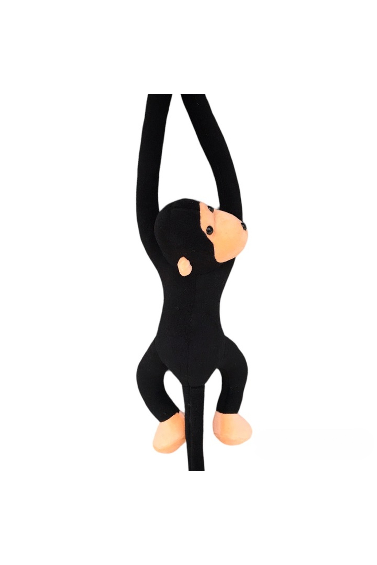 UgurToyss Siyah Peluş Oyuncak Maymun,Elleri Yapışabilen Sevimli ...