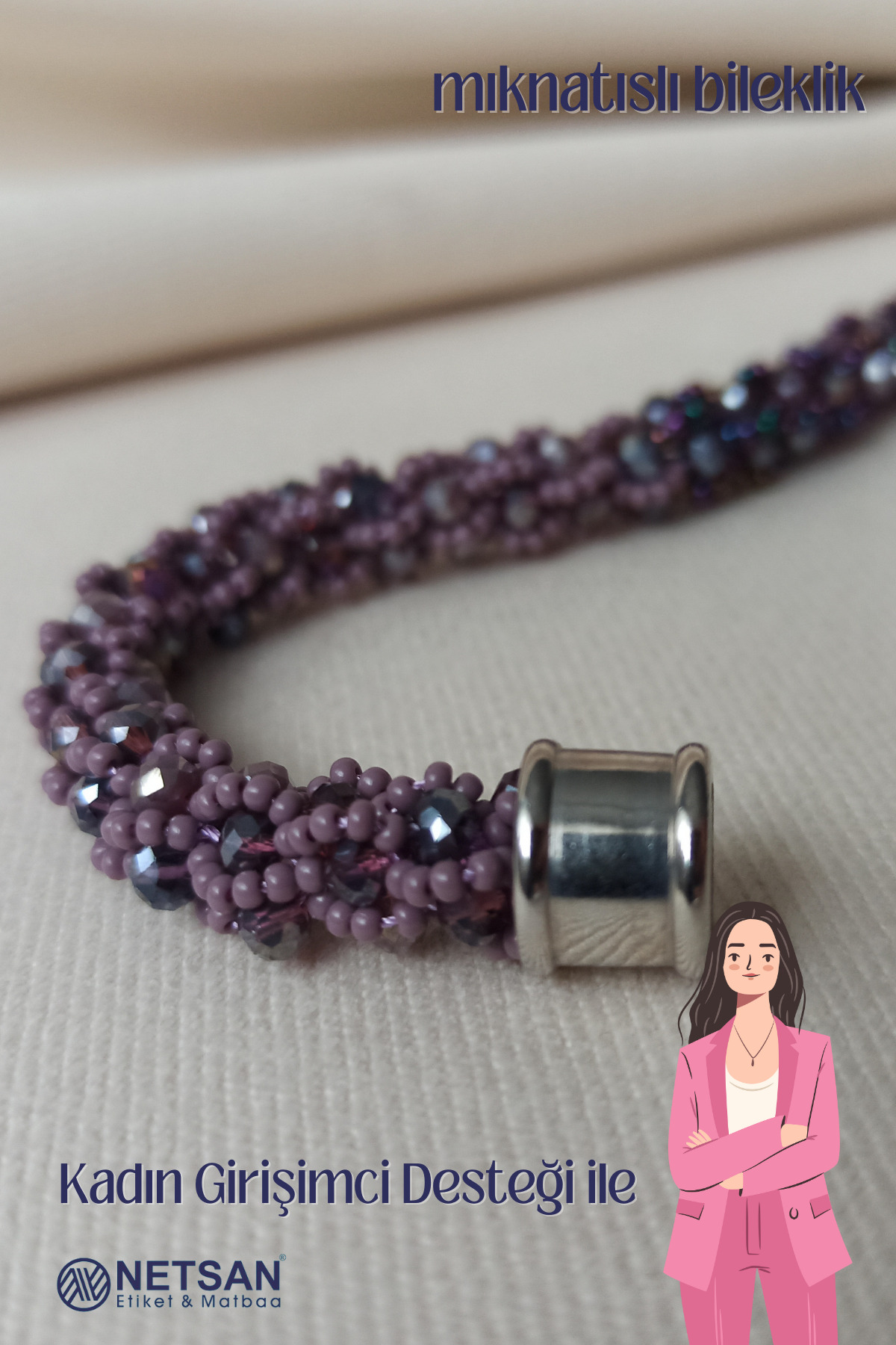 Netsan Etiket Mıknatıslı Kırmızı Siyah Bileklik Fiyatı, Yorumları ...