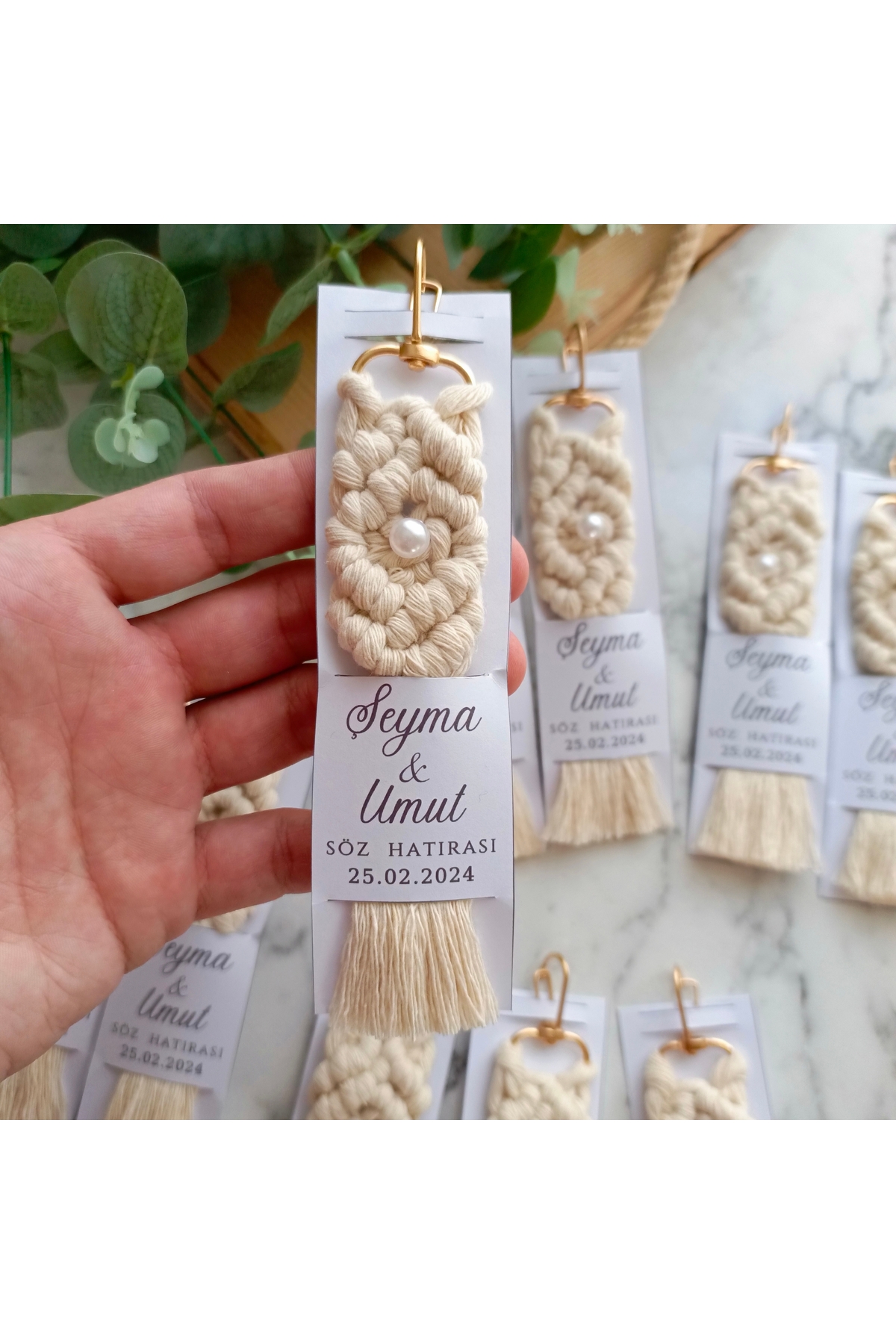 naz mutlu designorganizasyonhediyelikçikolataçiçek 20 li İnci Süslemeli ...