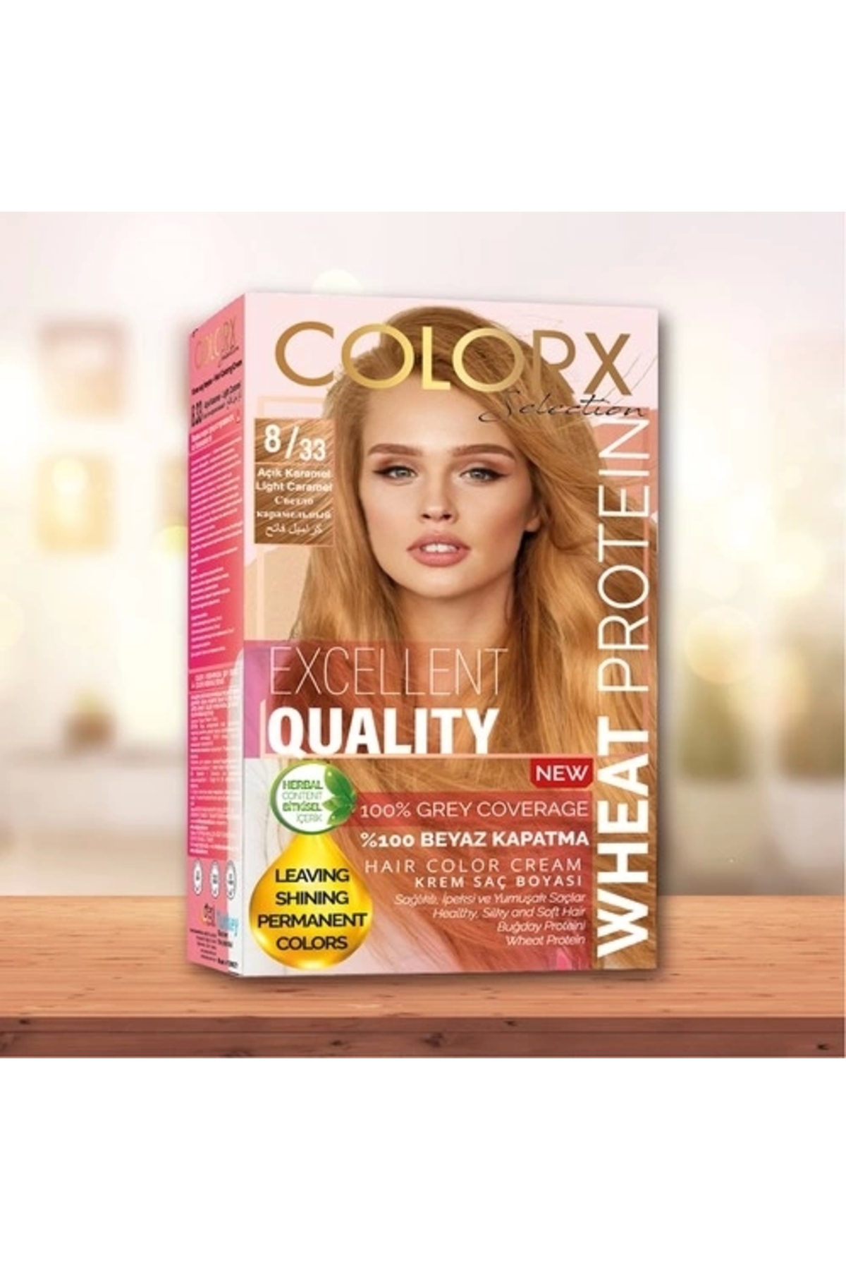 COLORX Saç Boyası Tekli Set - 8.33 Açık Karamel Fiyatı, Yorumları ...