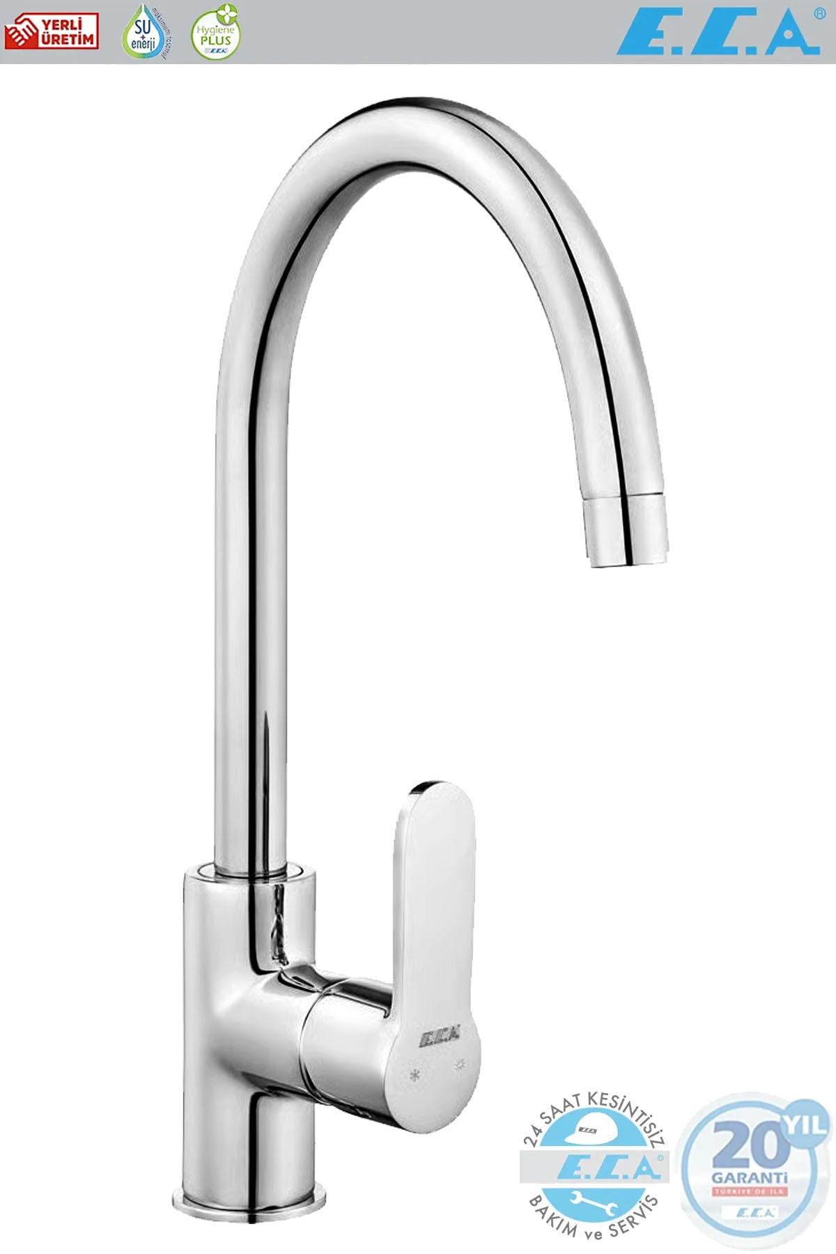 Eca E.C.A Nita Mutfak Bataryası Tezgah Üstü Eviye Bataryası 102118080 ...