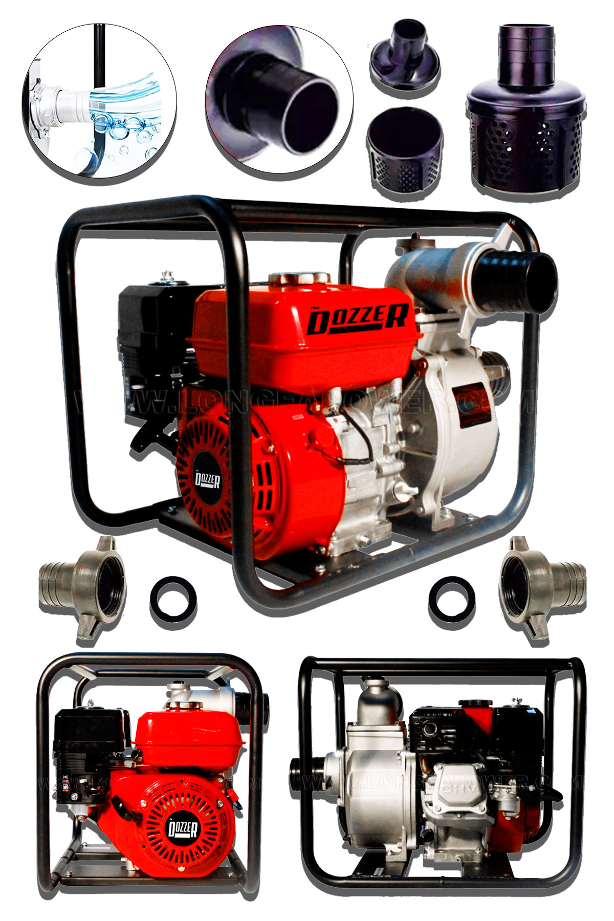 Genel Markalar Alman Yüksek Basınc 3 Inc Yakıt Cimrisi 7.5 Hp Benzinli ...