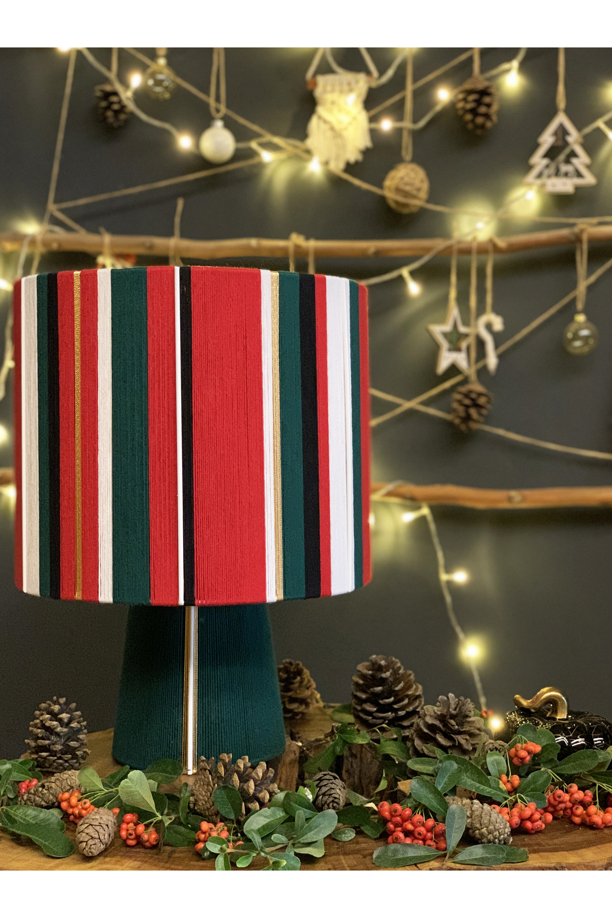 Rop Design ROPLAMP El Yapımı Beyaz Metal İskeletli Abajur Fiyatı ...