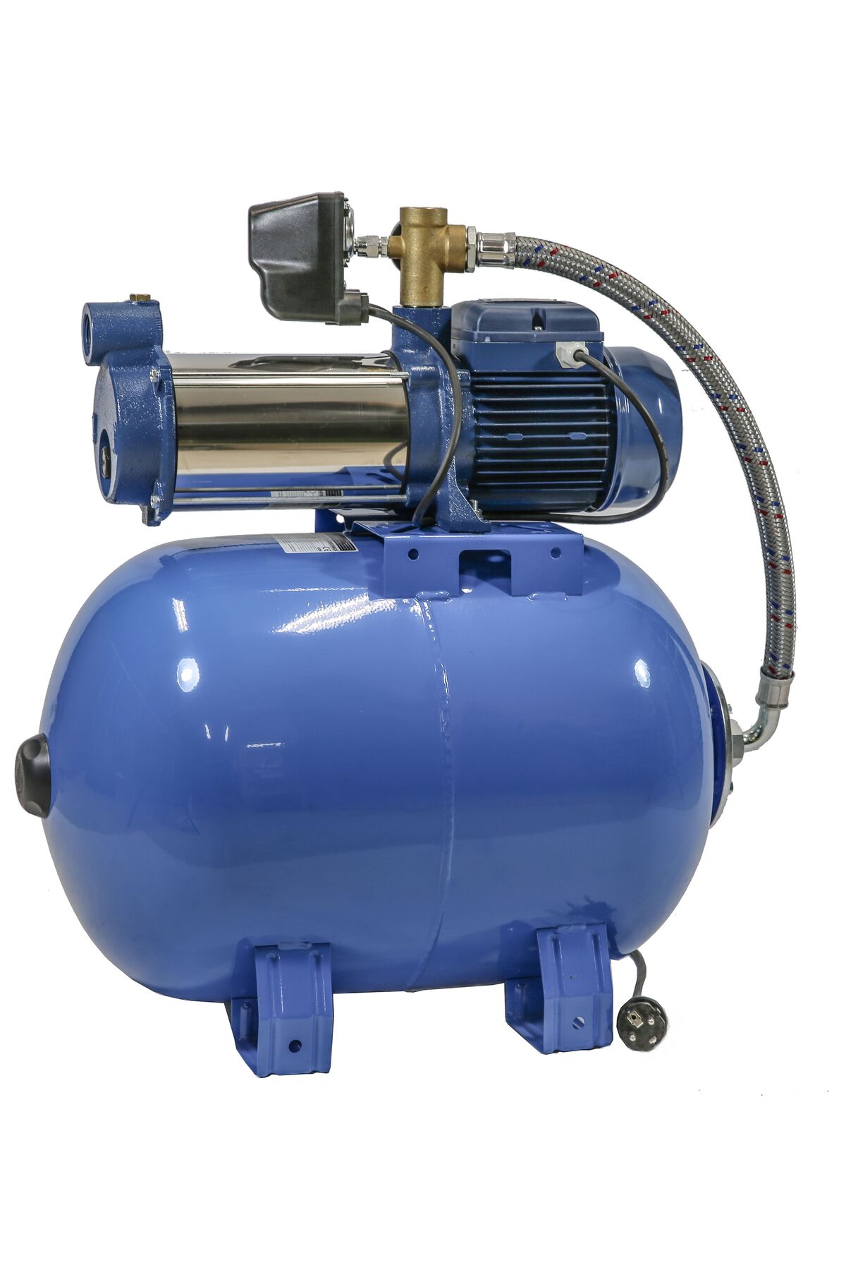 NORTEK 2 Hp 220V Paslanmaz Çok Kademeli Çelik Fanlı 50 Lt Tanklı Sabit ...