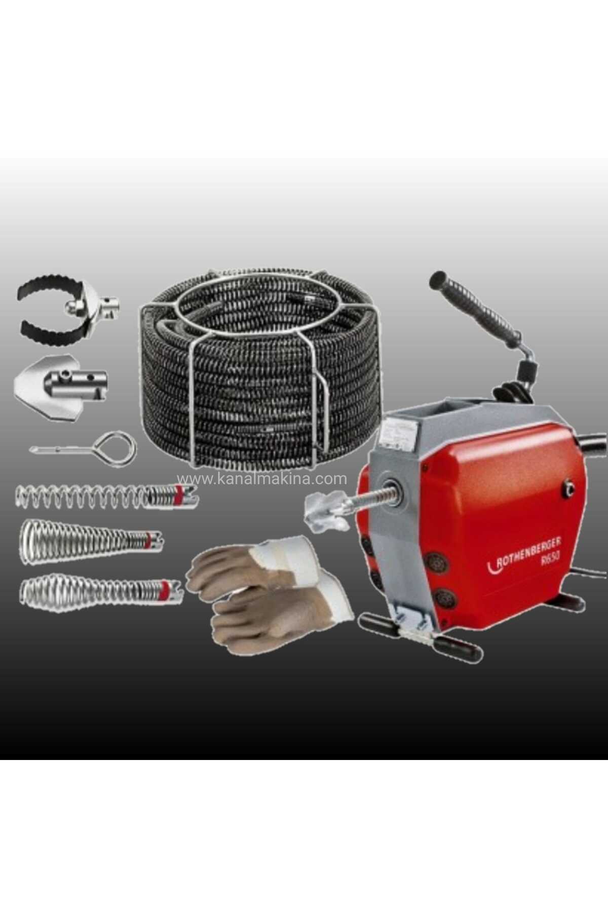 Rothenberger R650 Kanal Gider Tıkanıklık Açma Tekli Set - Fiyatı, Yorumları