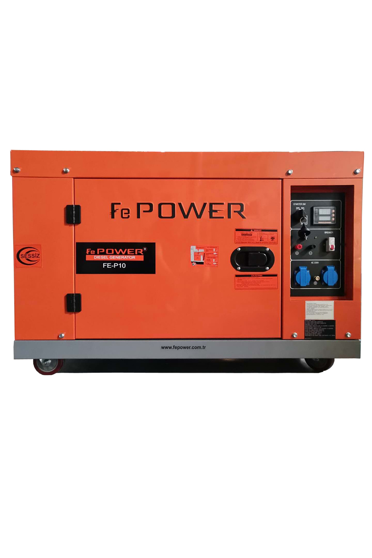 FE Power 10 Kva Trifaze/monofaze Portatif Dizel Jeneratör - Fiyatı ...