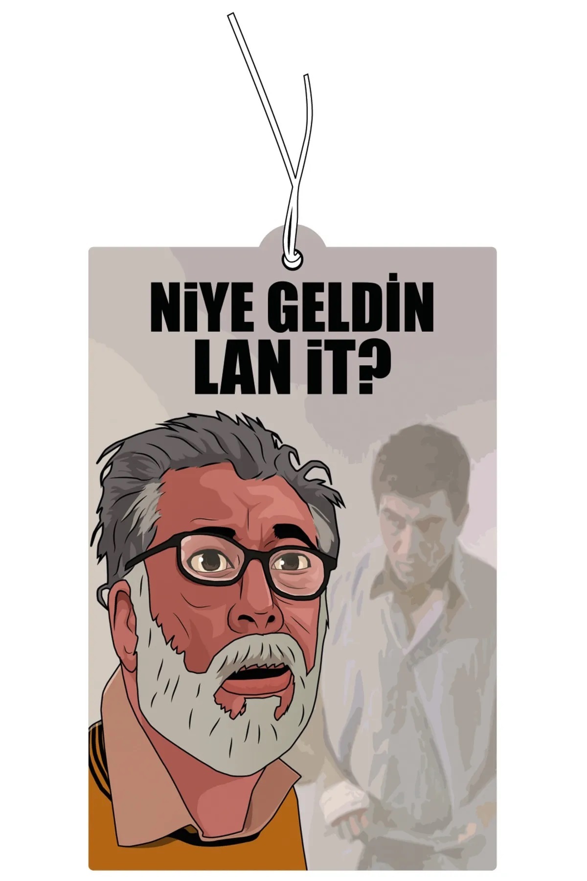 Gloss Detailing Kurtlar Vadisi Abuzer Kömürcü Niye Geldin Lan İt Tasarımlı Oto Kokusu Ve Ayna ...