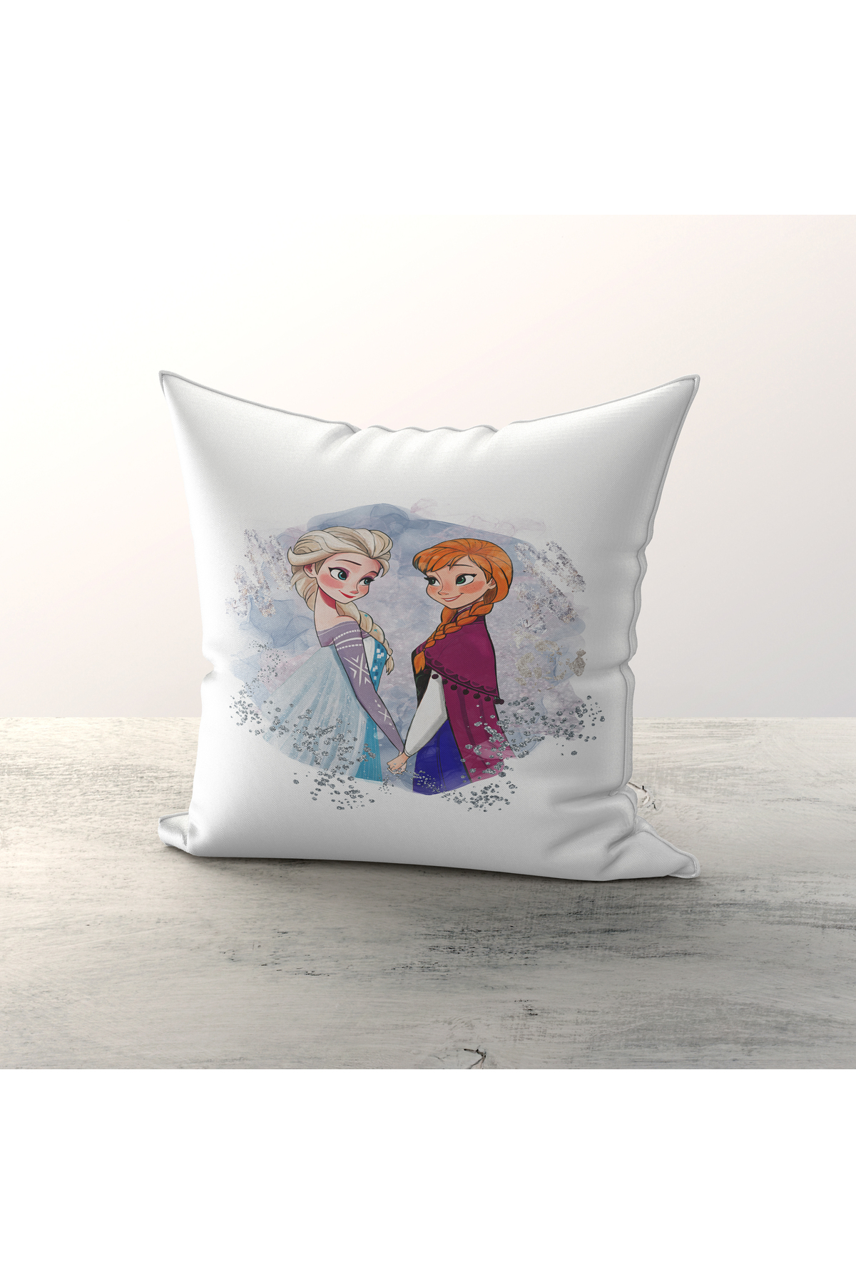 Talia Home Frozen Elsa & Anna Desenli Çocuk ve Bebek Odası 3'lü Kırlent ...