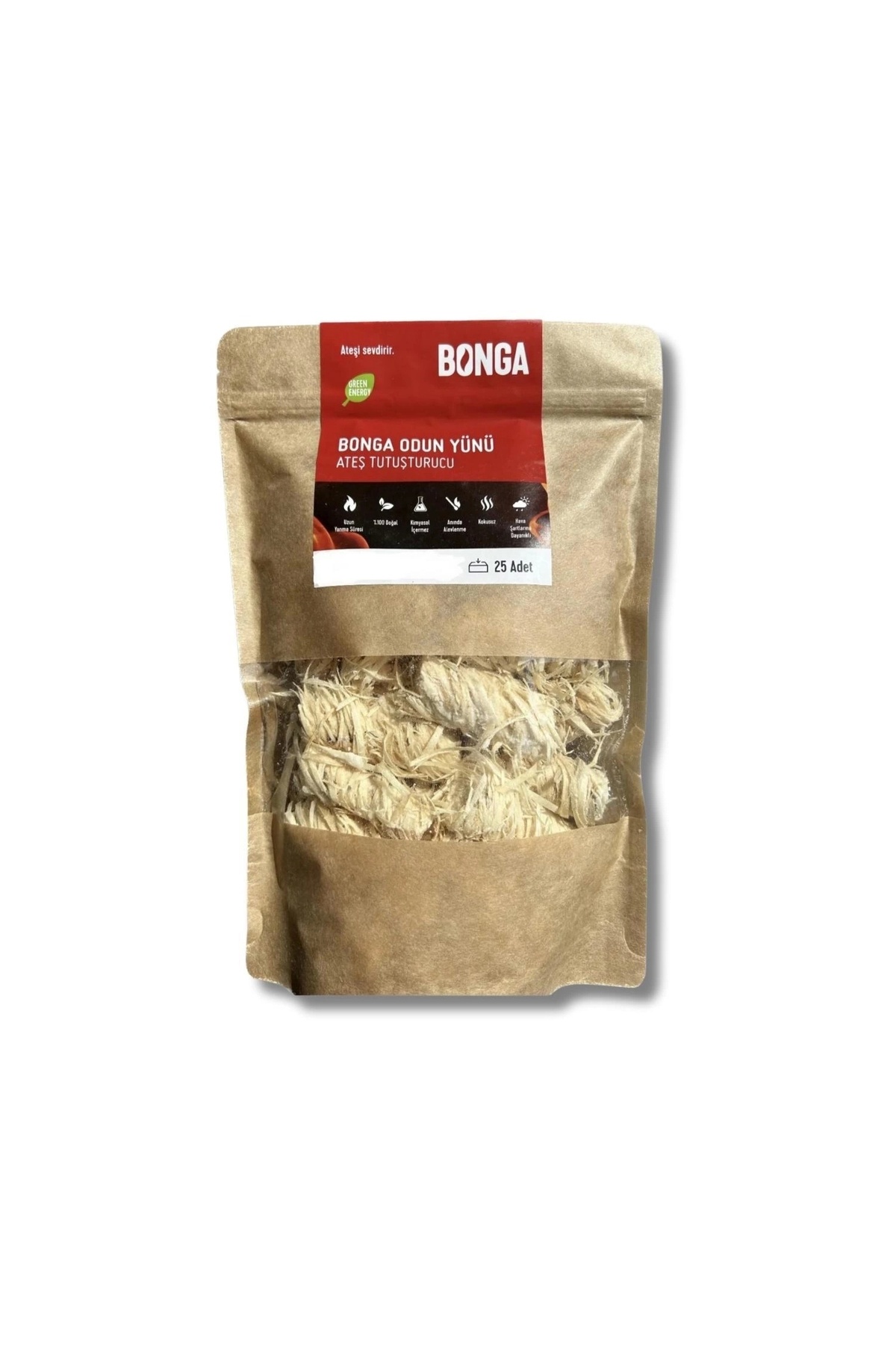 BONGA Odun Yünü Ateş Tutuşturucu - 350 g Fiyatı, Yorumları - Trendyol