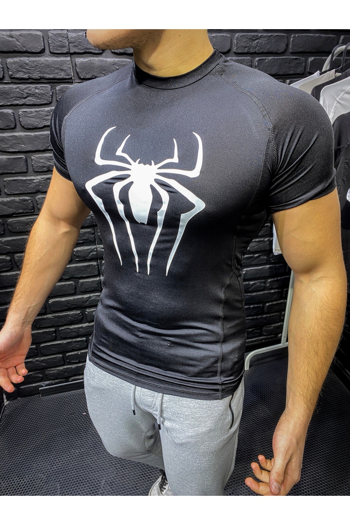 YHM Spiderman Compression Tshirt Siyah Spor Tişört Fiyatı, Yorumları ...