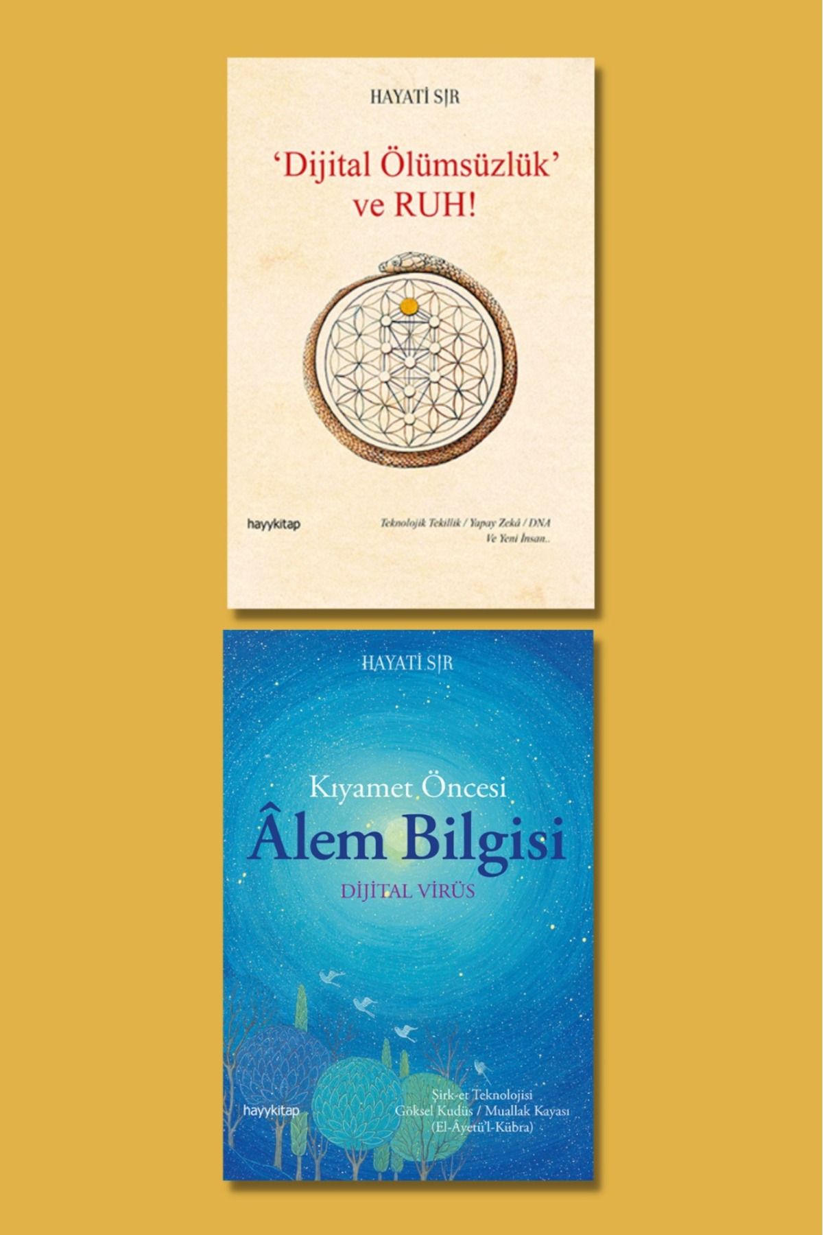 Hayykitap HAYATİ SIR 2 Lİ SET / KIYAMETTEN ÖNCE SON DEFA BELKİ BİR ... Hayykitap HAYATİ SIR 2 Lİ SET / KIYAMETTEN ÖNCE SON DEFA BELKİ BİR ...