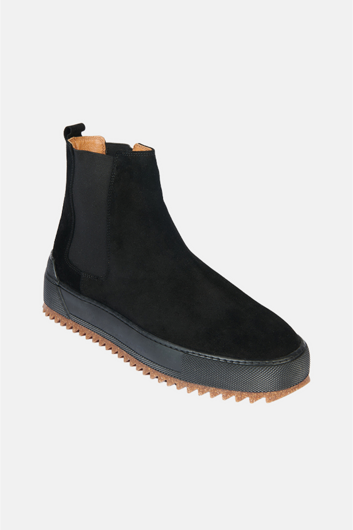 Avva Erkek Siyah %100 Süet Deri Esnek Ve Dayanıklı Light Termo Taban ...