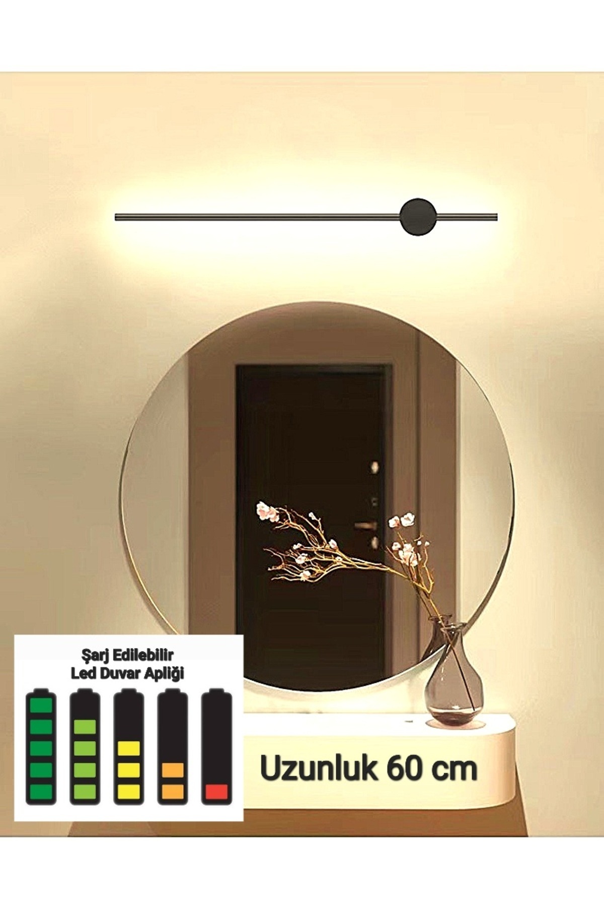 TEKNOFİYAT ŞARJLI ACİL AYDINLATMA LED DUVAR APLİĞİ HOLO Fiyatı ...