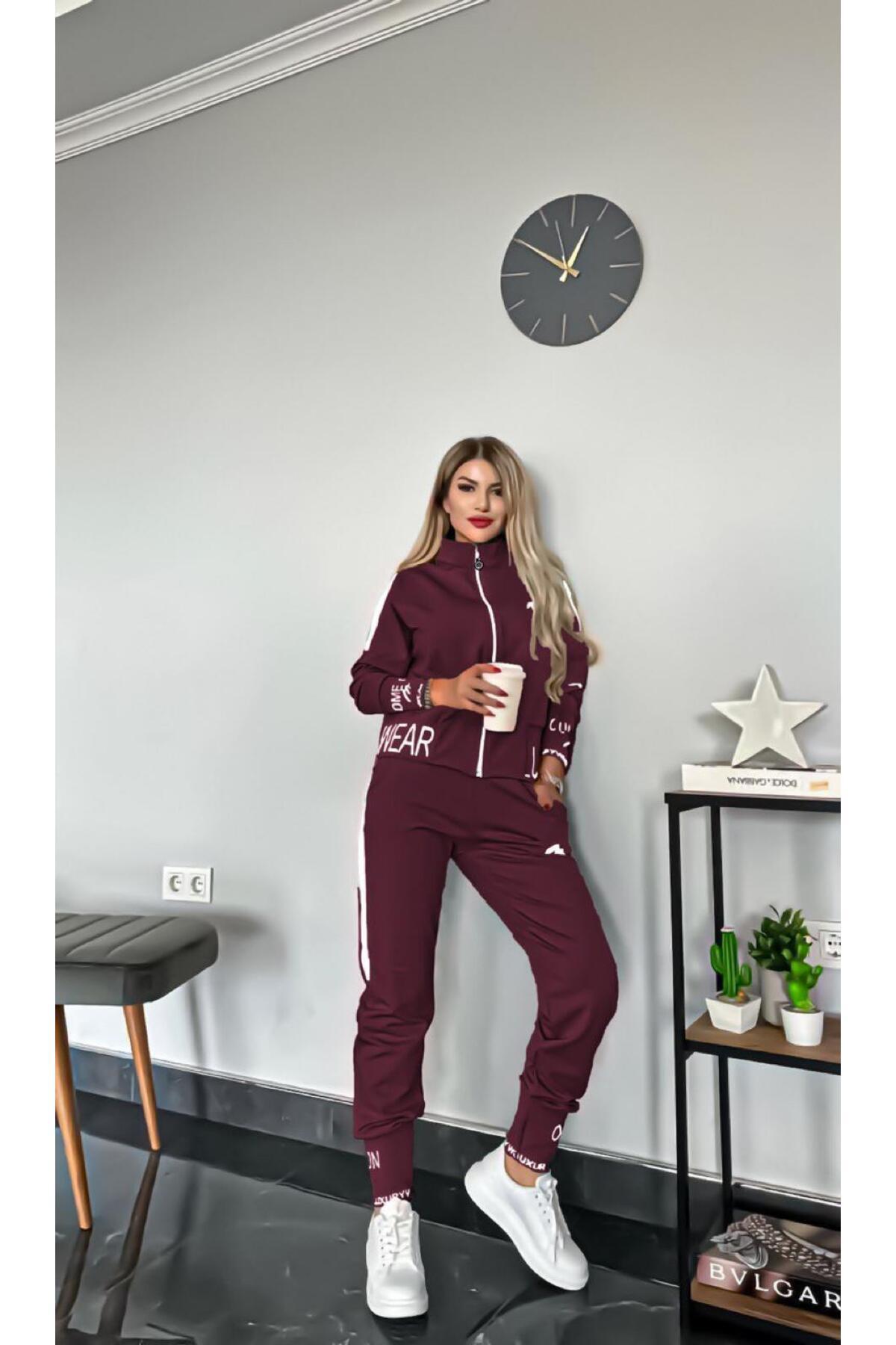 estilowear KOPYA - kadın Eşofman Takım 2Lu Nakış Model : 390 Fiyatı ...