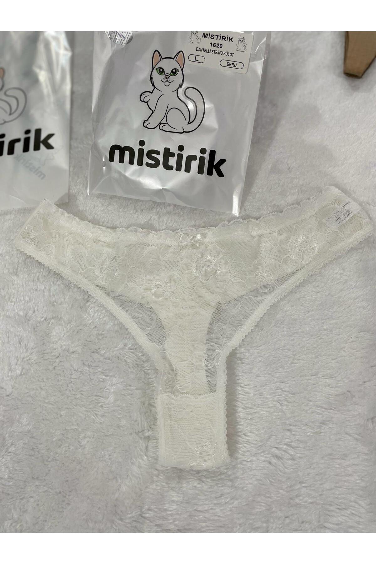 MİSTİRİK Masara Model Yarı Dantelli Kullanım Rahatlığı Olan Tanga Model ...