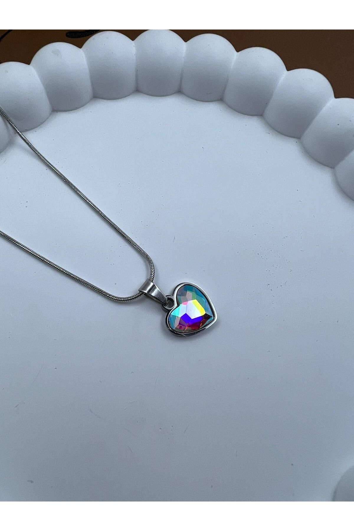Byantep Hologram Kalp Kolye Fiyatı Yorumları Trendyol
