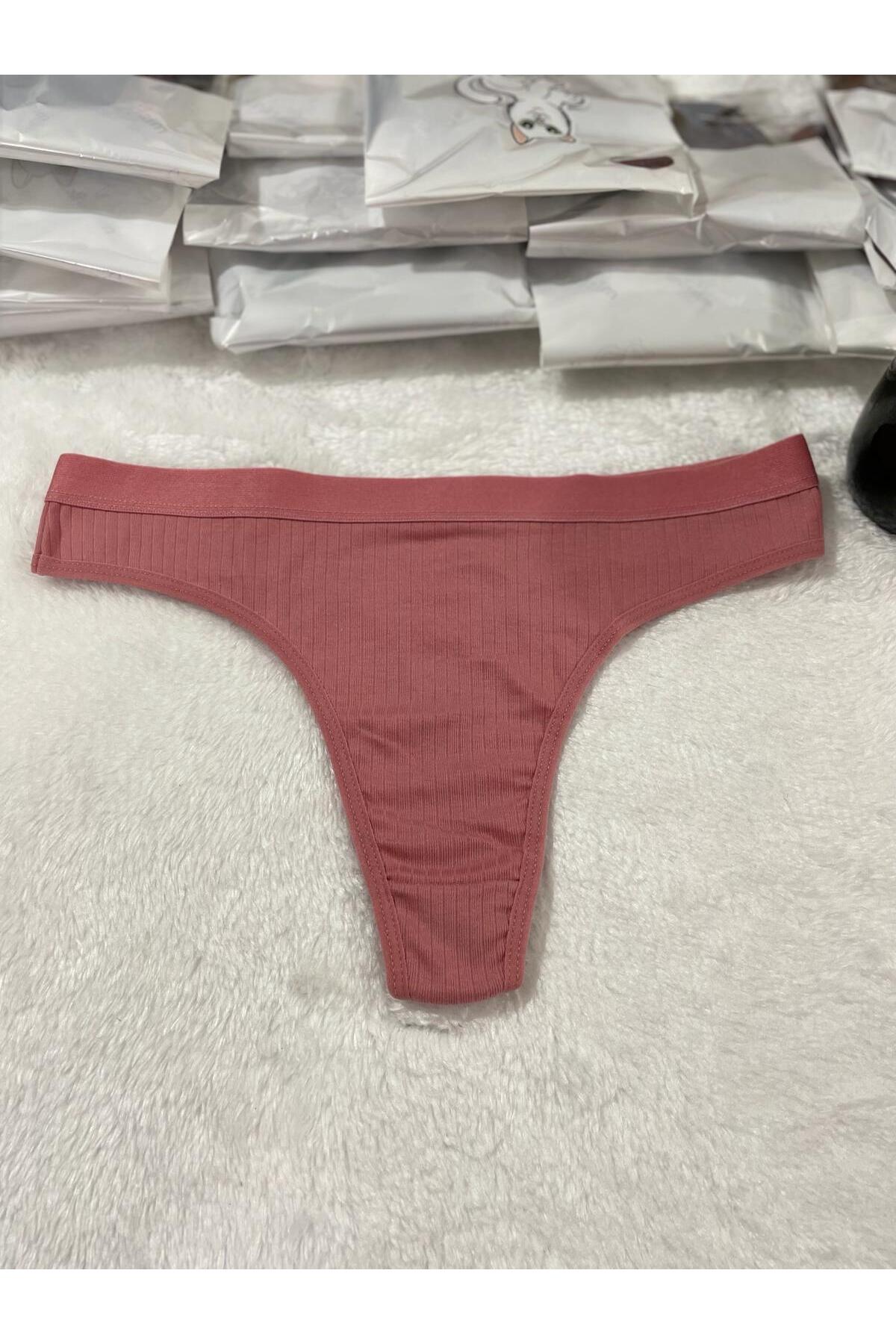 MİSTİRİK Paulo Model Esnek Ve Yumuşak Fitilli String Model Spor Külot ...