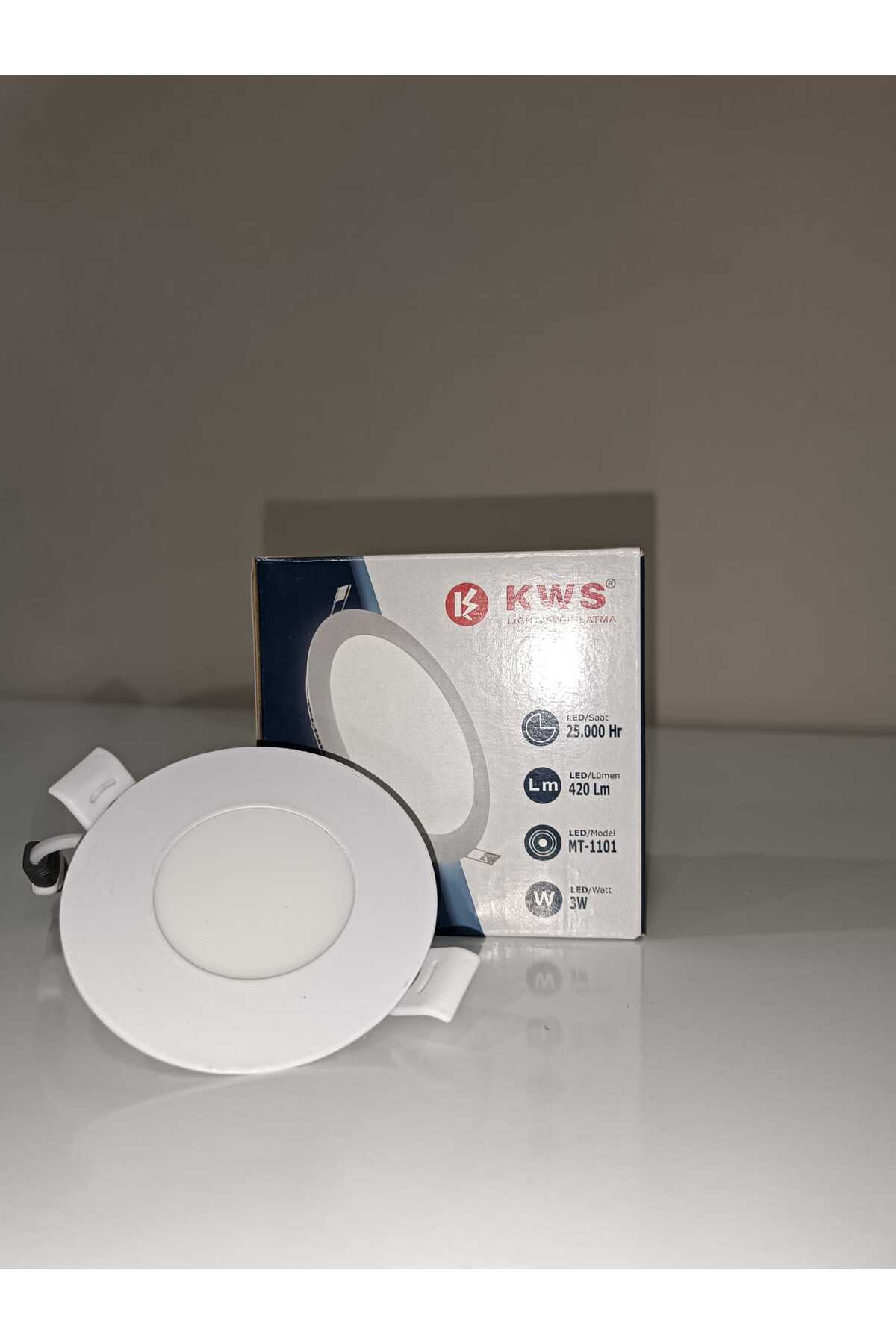 KWS LIGHT 3 W LED SPOT 420 LÜMEN SIVA ALTI MT-1101 Fiyatı, Yorumları ...