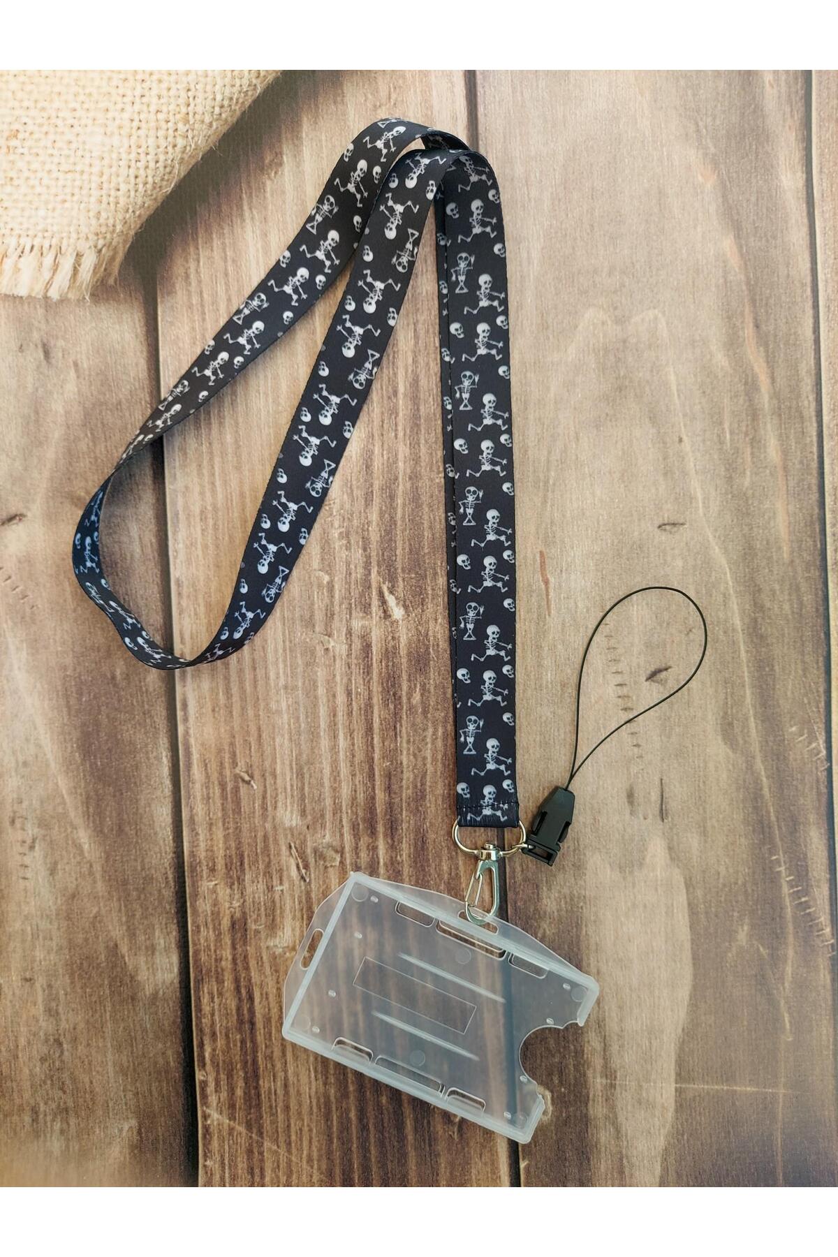doktorbonem Iskelet Kart Askısı Yaka Kartı Boyun Askı Ipi Telefon ...
