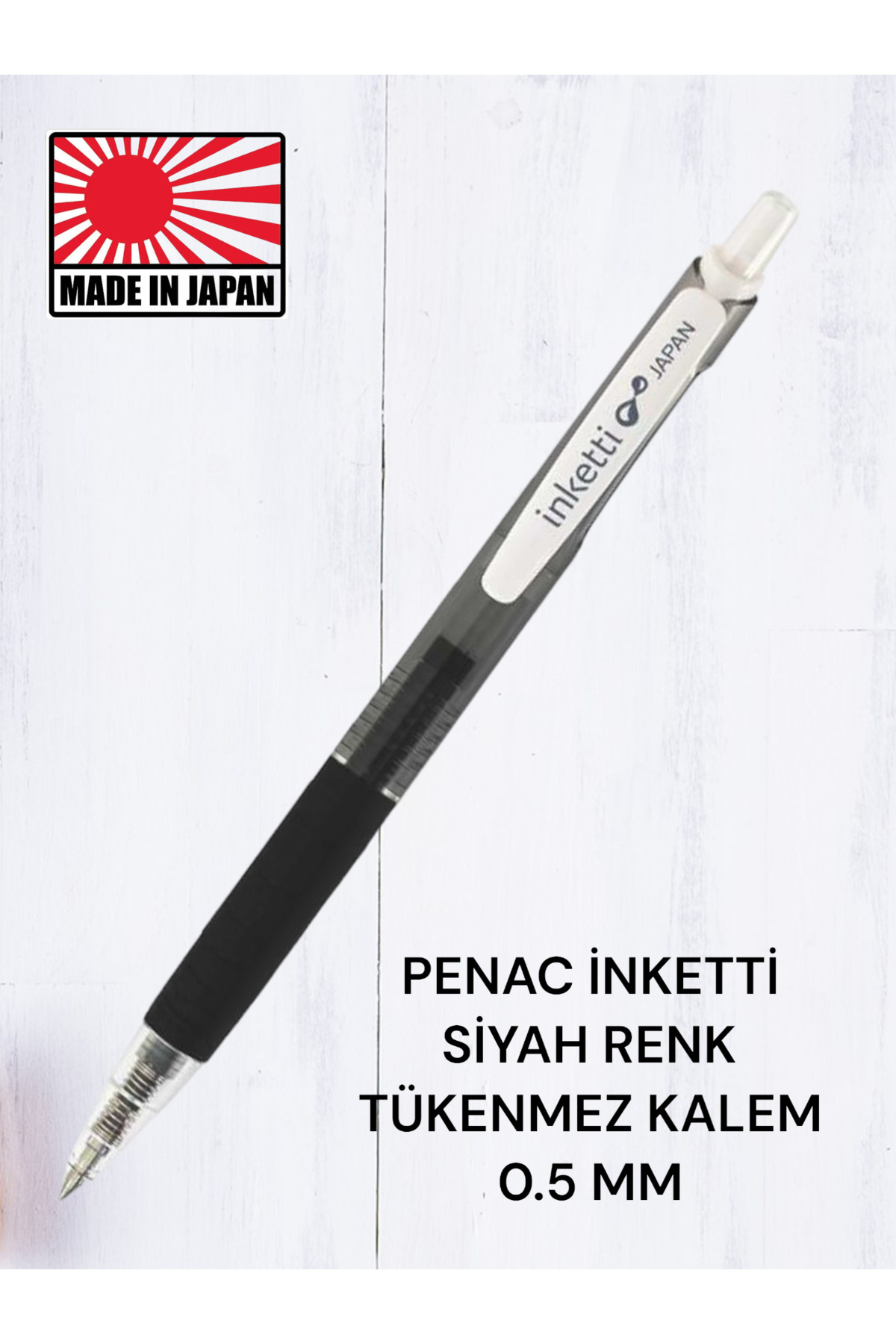 SEYFİKİRTASİYE PENAC İNKETTİ JEL TÜKENMEZ KALEM BASMALI 0.5 MM UÇ ...
