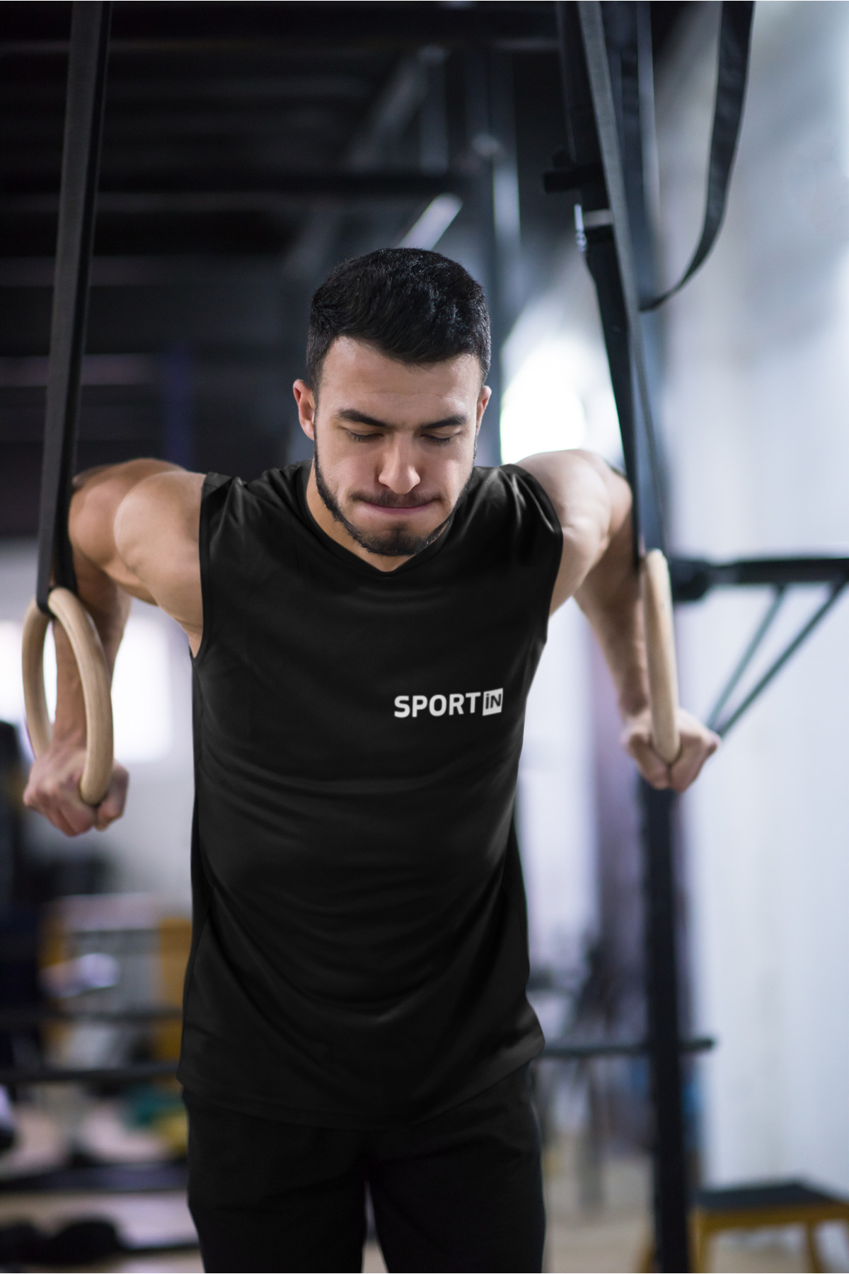 TREND ALİSSE Sporcu Atleti - Sport İn Baskılı 0 Kol Fitness Gym Spor ...