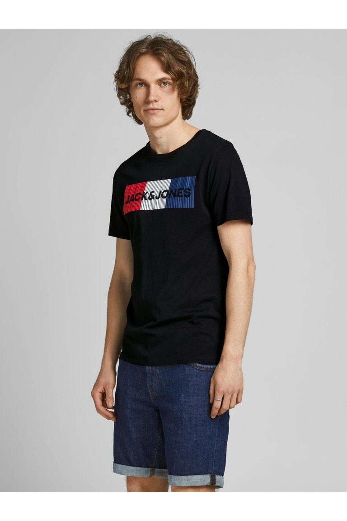 Jack & Jones Jack Jones Logo Erkek Tişört 12151955 Fiyatı, Yorumları ...