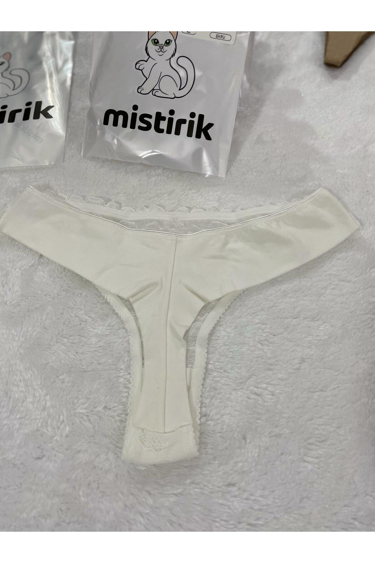 MİSTİRİK Masara Model Yarı Dantelli Kullanım Rahatlığı Olan Tanga Model ...