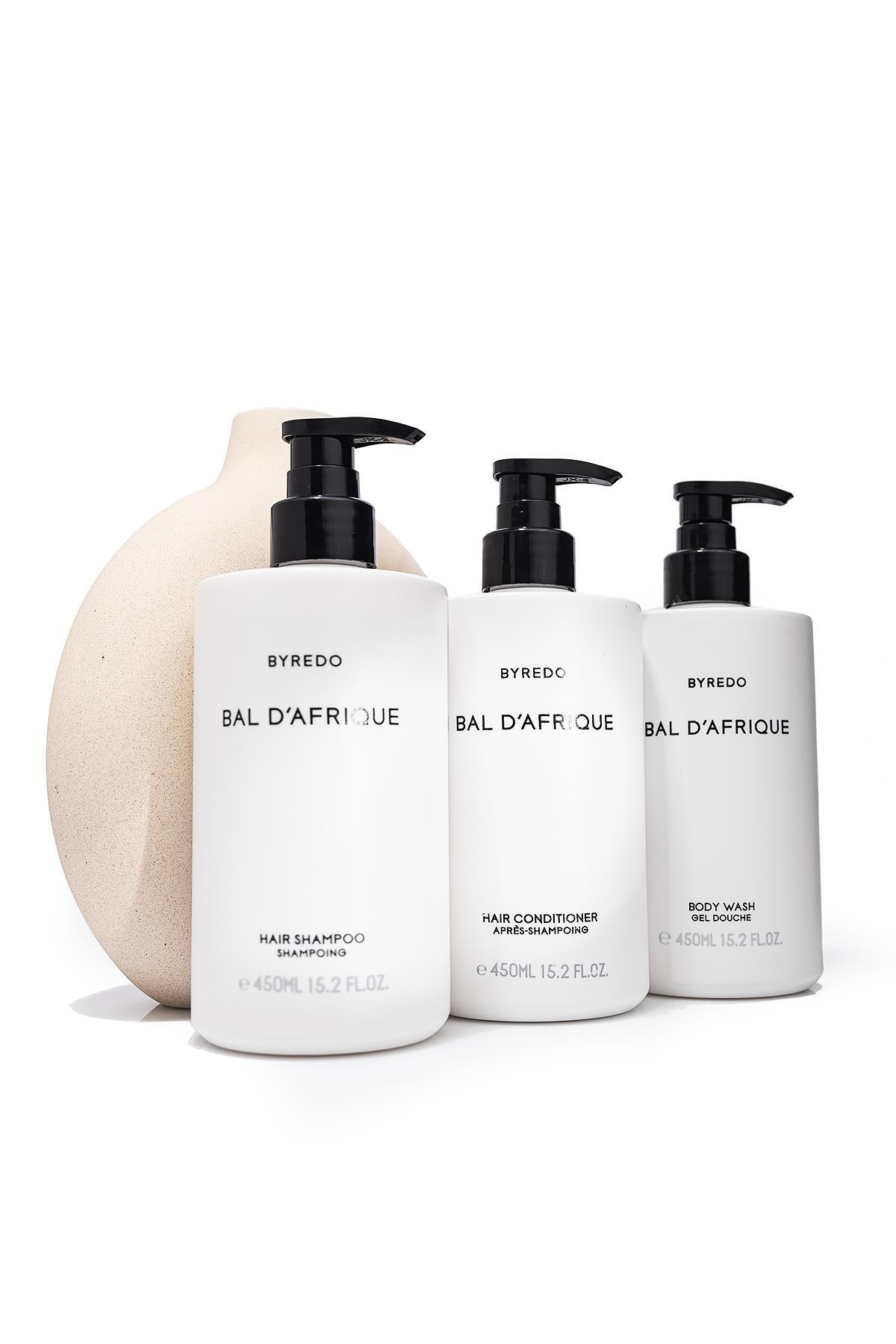 Byredo Bal D'afrique Hair Shampoo 450 ml Hair Conditioner 450 ml Body ...