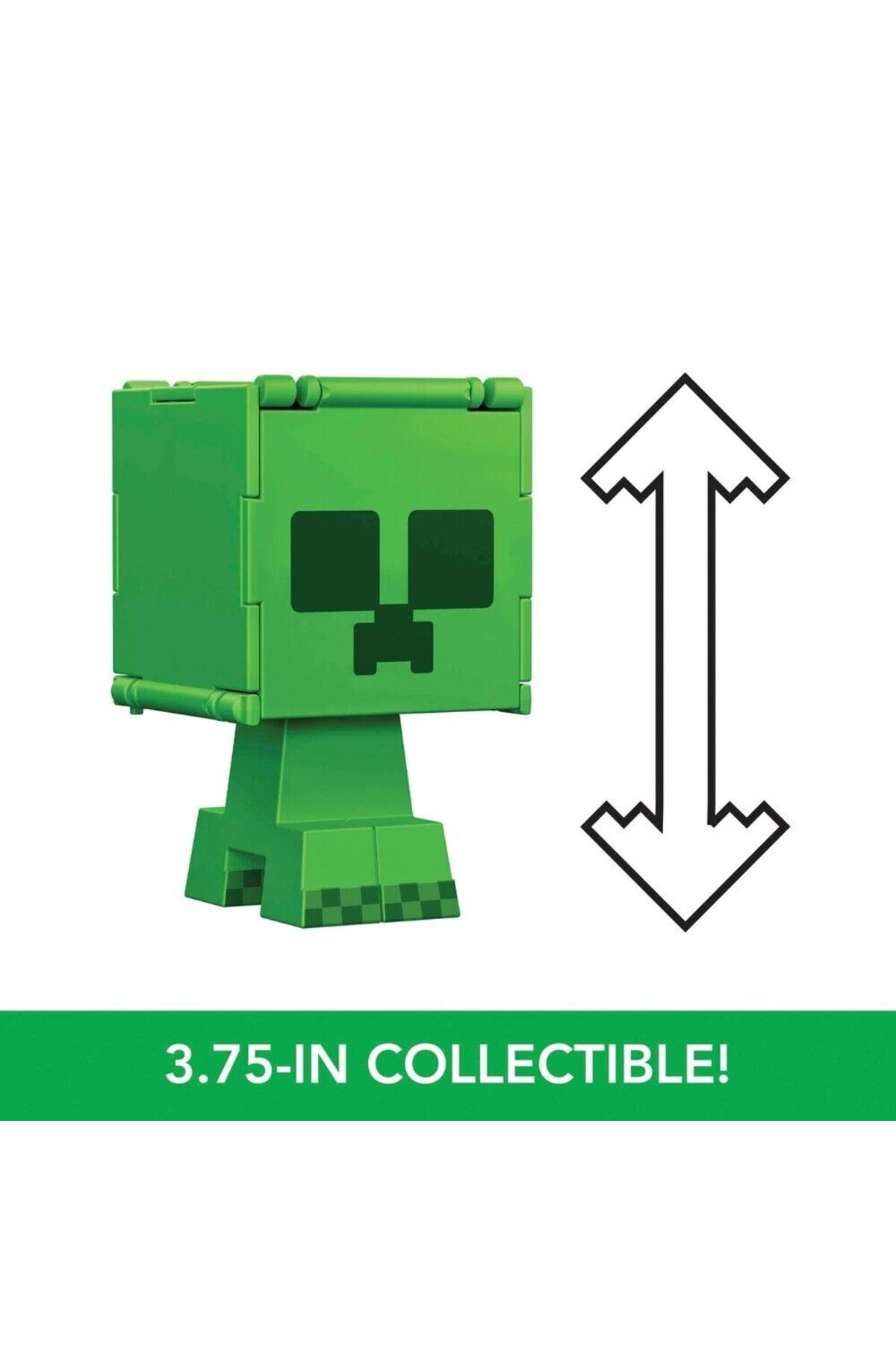Mattel Minecraft Flippin' Figs 2 in 1 - Creeper and Charged Creeper ...