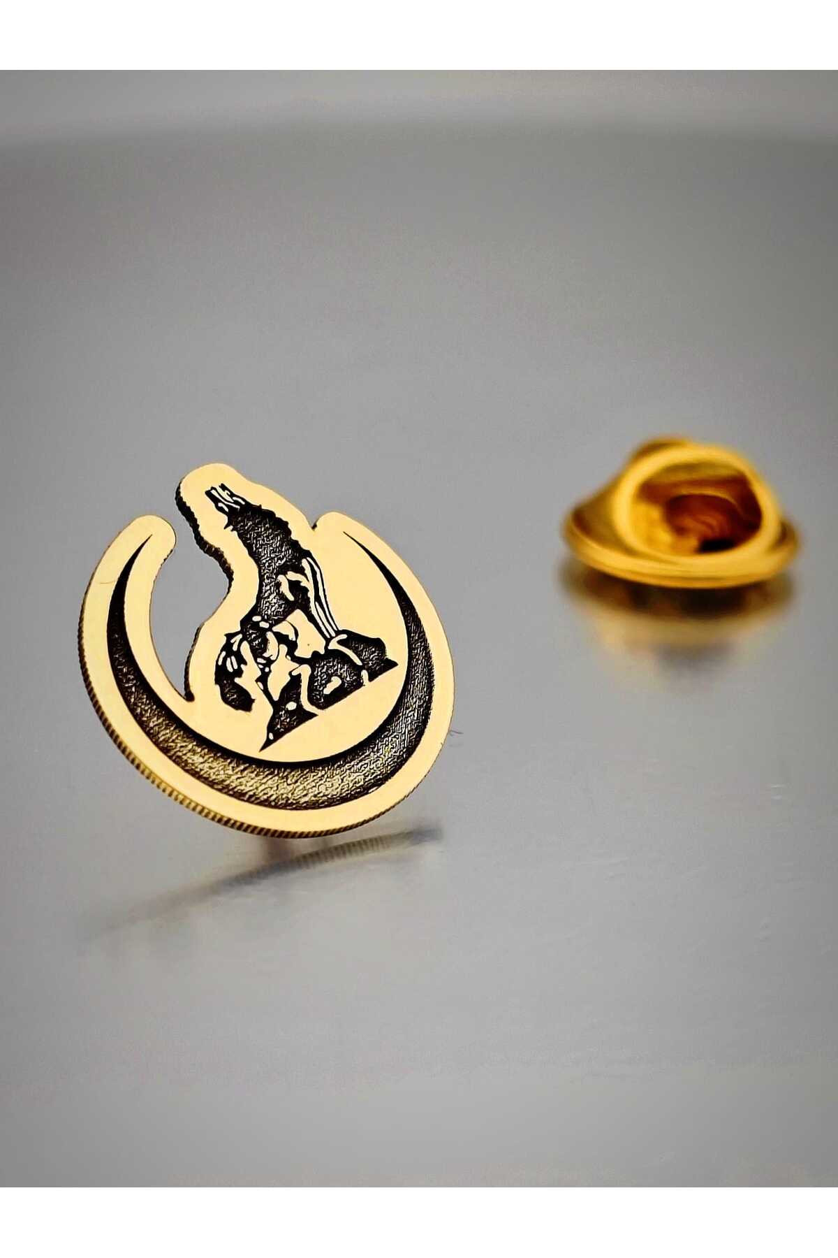 YÖRÜK TASARIM Bozkurt Hilal Dekope Yaka Rozeti - Fiyatı, Yorumları