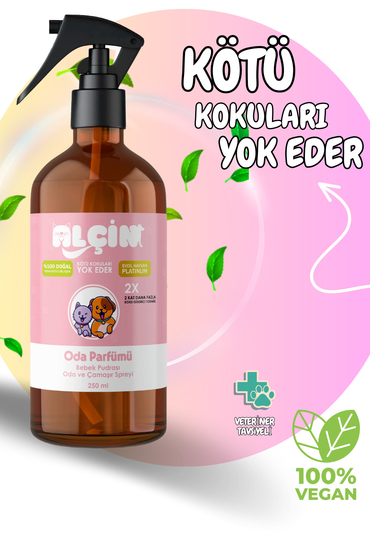 ALÇİN Bebek Pudrası Esanslı, Kedi Idrar Ve Çişi Koku Giderici Fiyatı ...